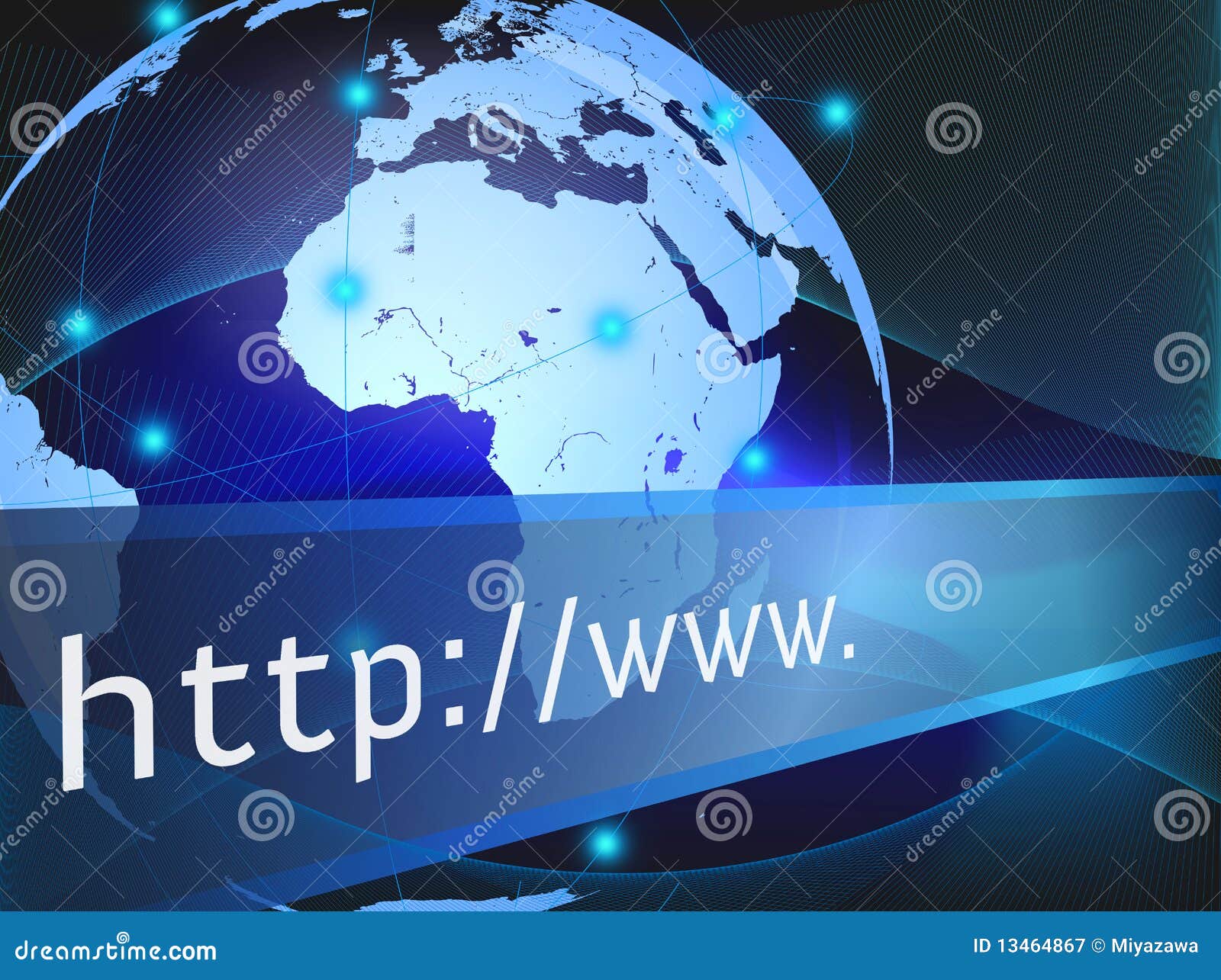 Internet technology stock illustration. Illustration of connection ...