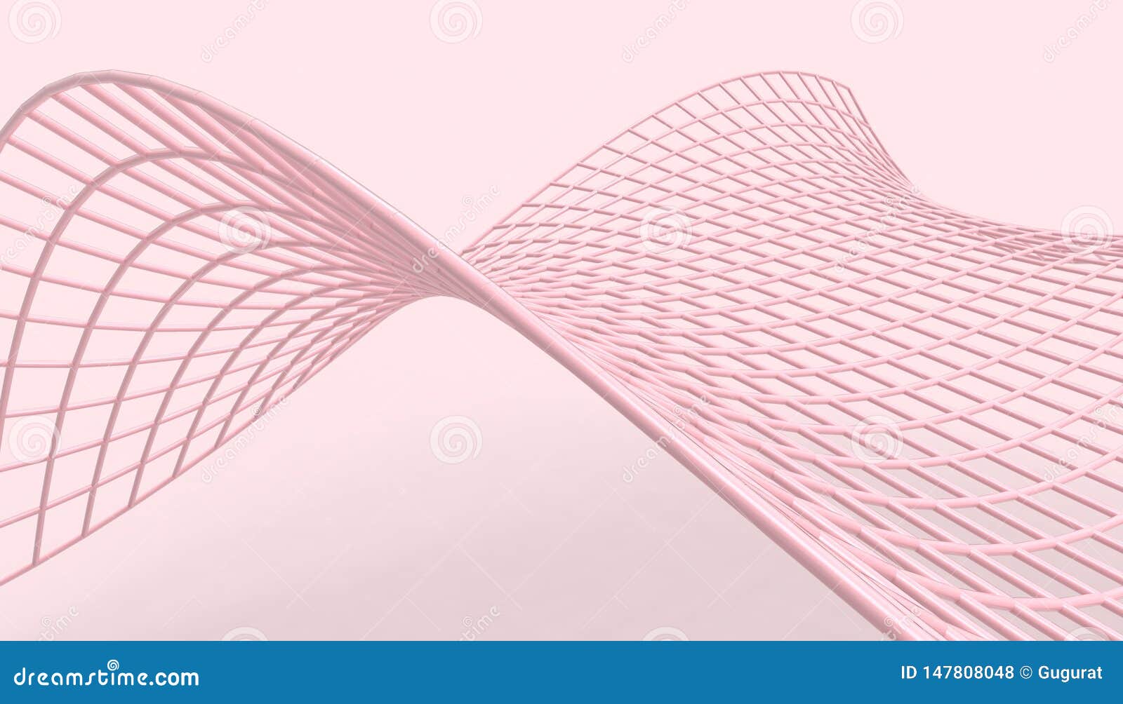 Internet Technology and Connectivity Minimal Art and Concept on Pink ...