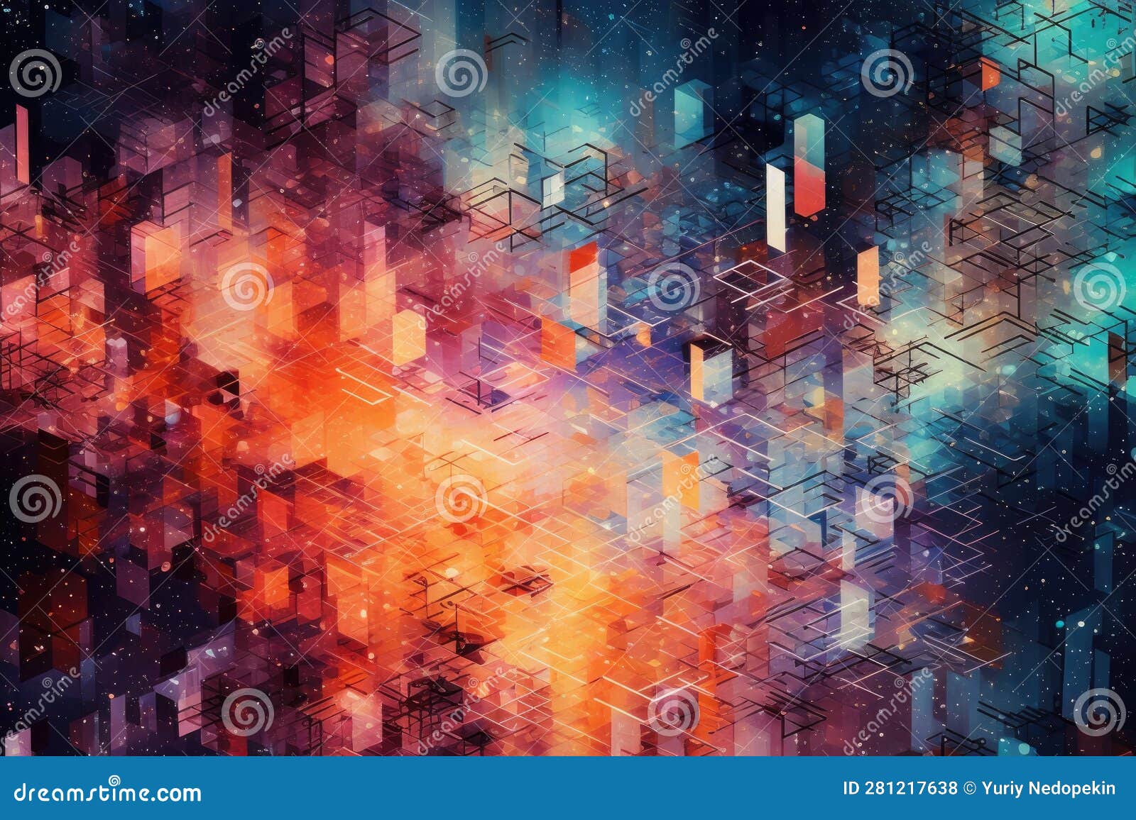 Internet Textures and Backgrounds. Generative AI Stock Illustration ...