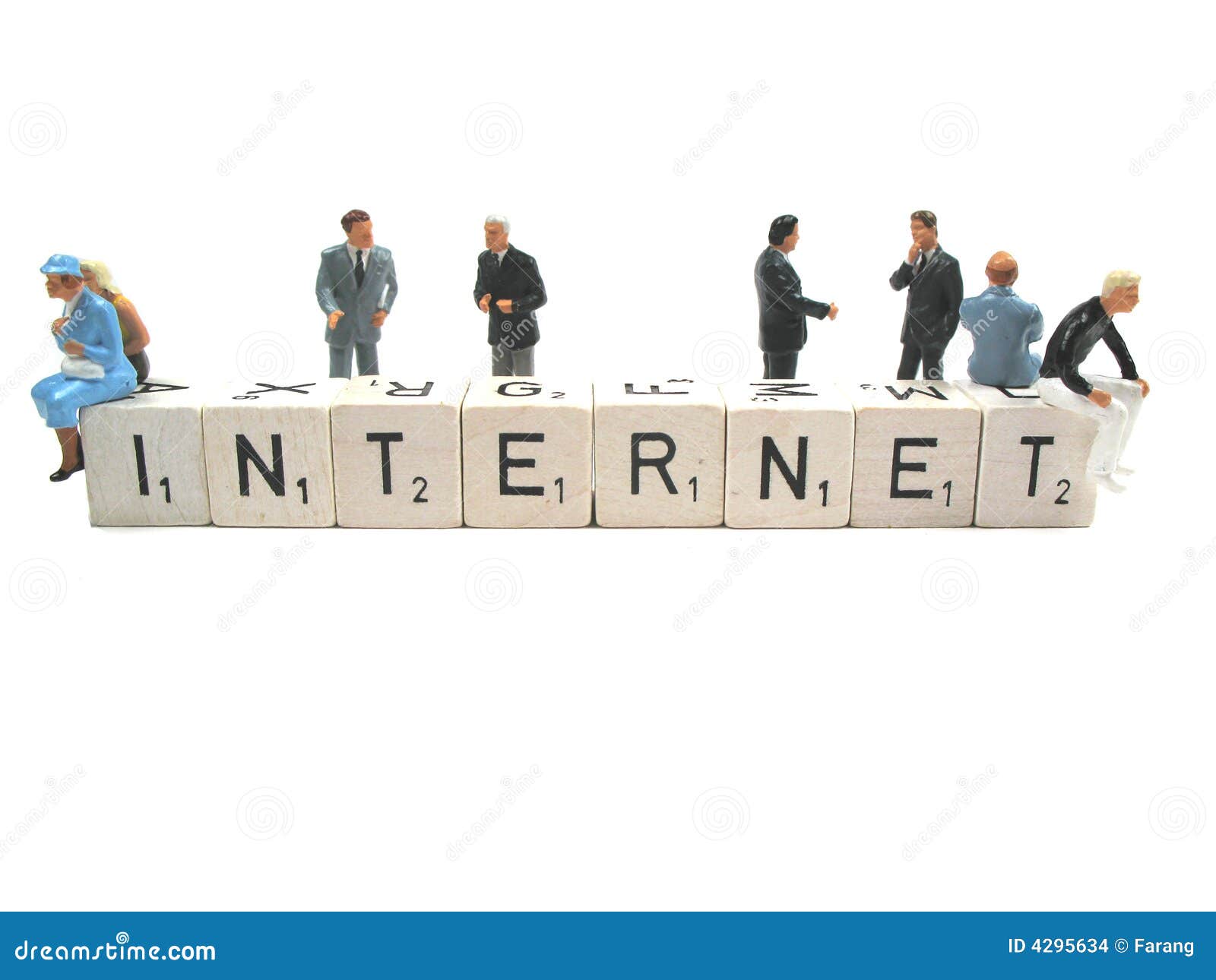 The Internet is There for Everyone Stock Photo - Image of design ...