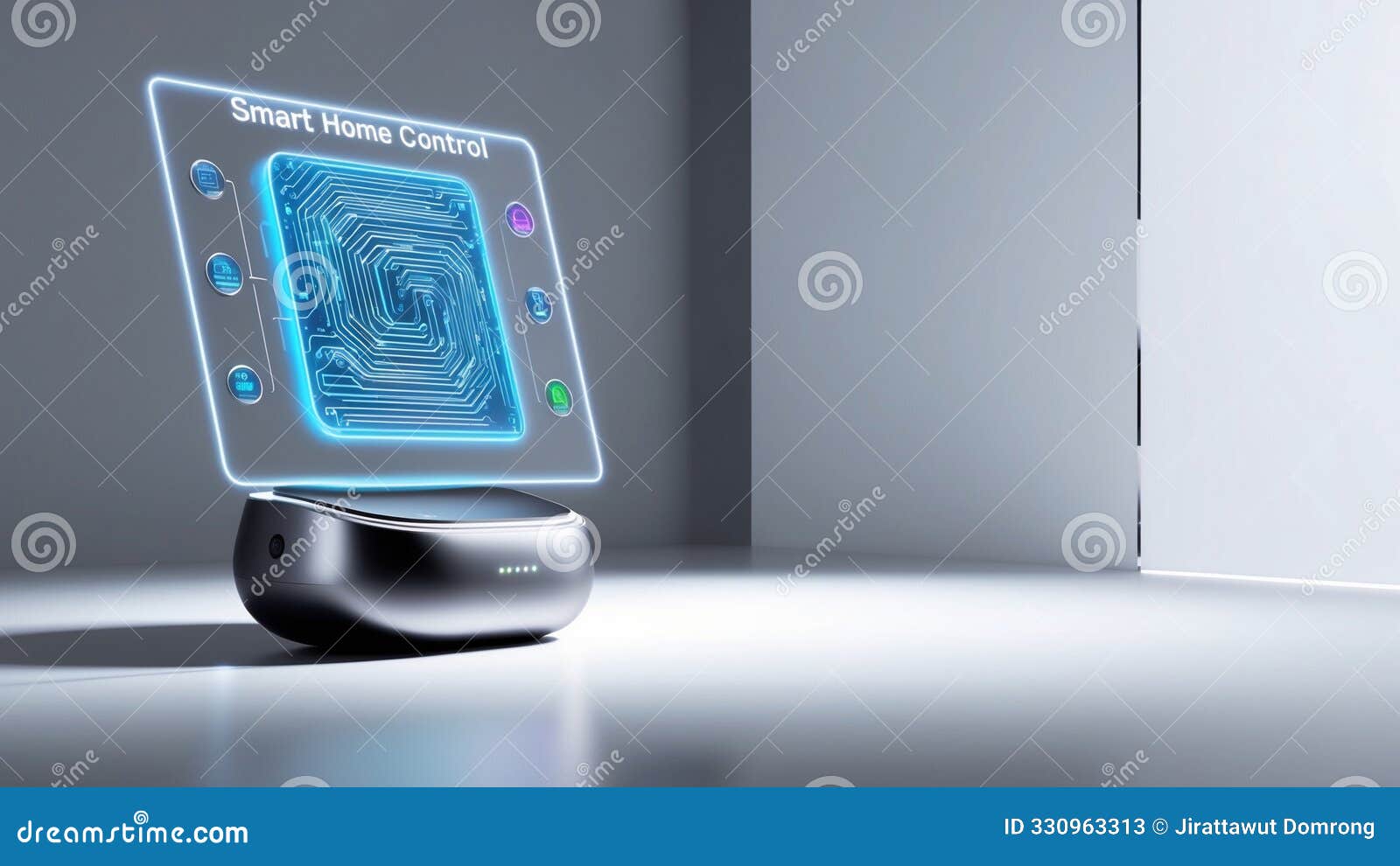 Internet of Thing. IOT Technology for Controlling Everything Stock ...