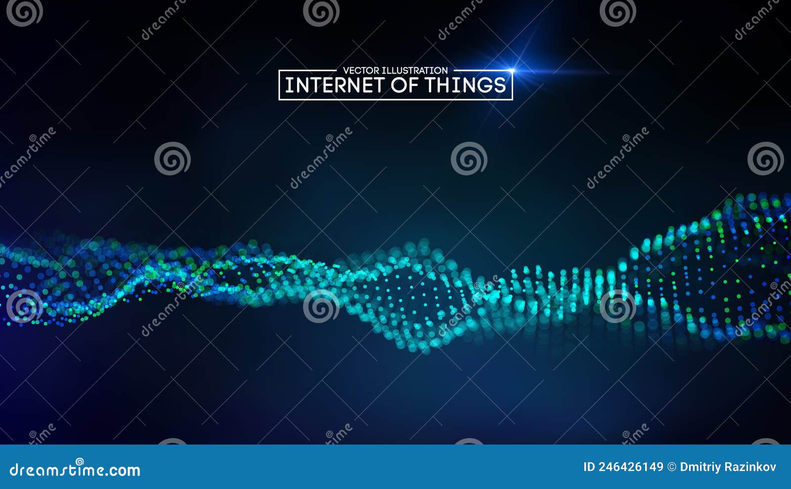 Internet of Things Background. Iot Technology Background EPS 10 Stock ...