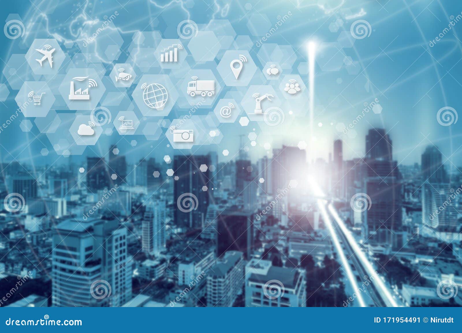 Internet of things stock image. Image of business, phone - 171954491