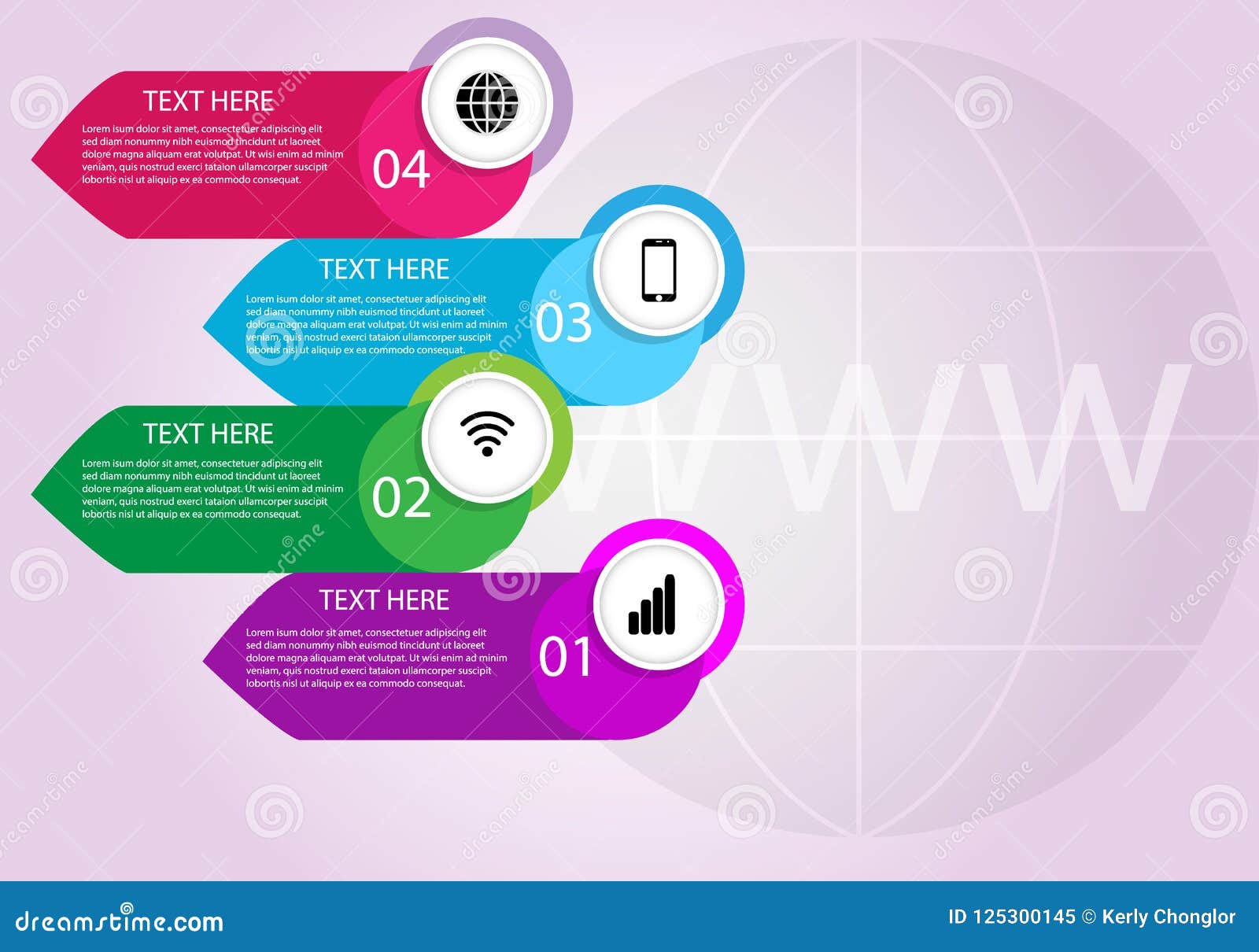 Internet Of Things Concept. The Chart Of Internet Process Infographics ...