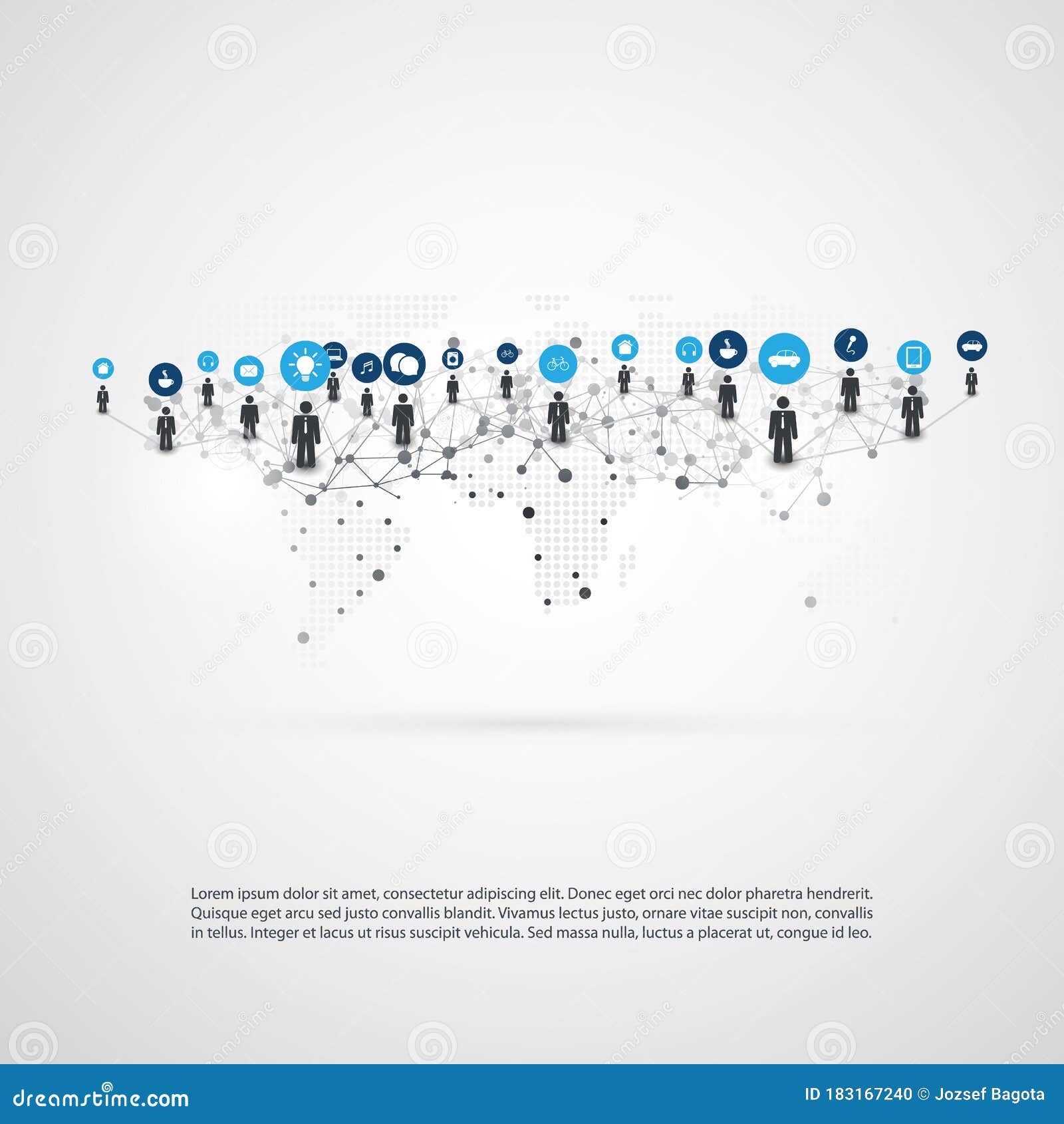 Internet of Things Design, Smart Devices, IoT, Digital Communication ...