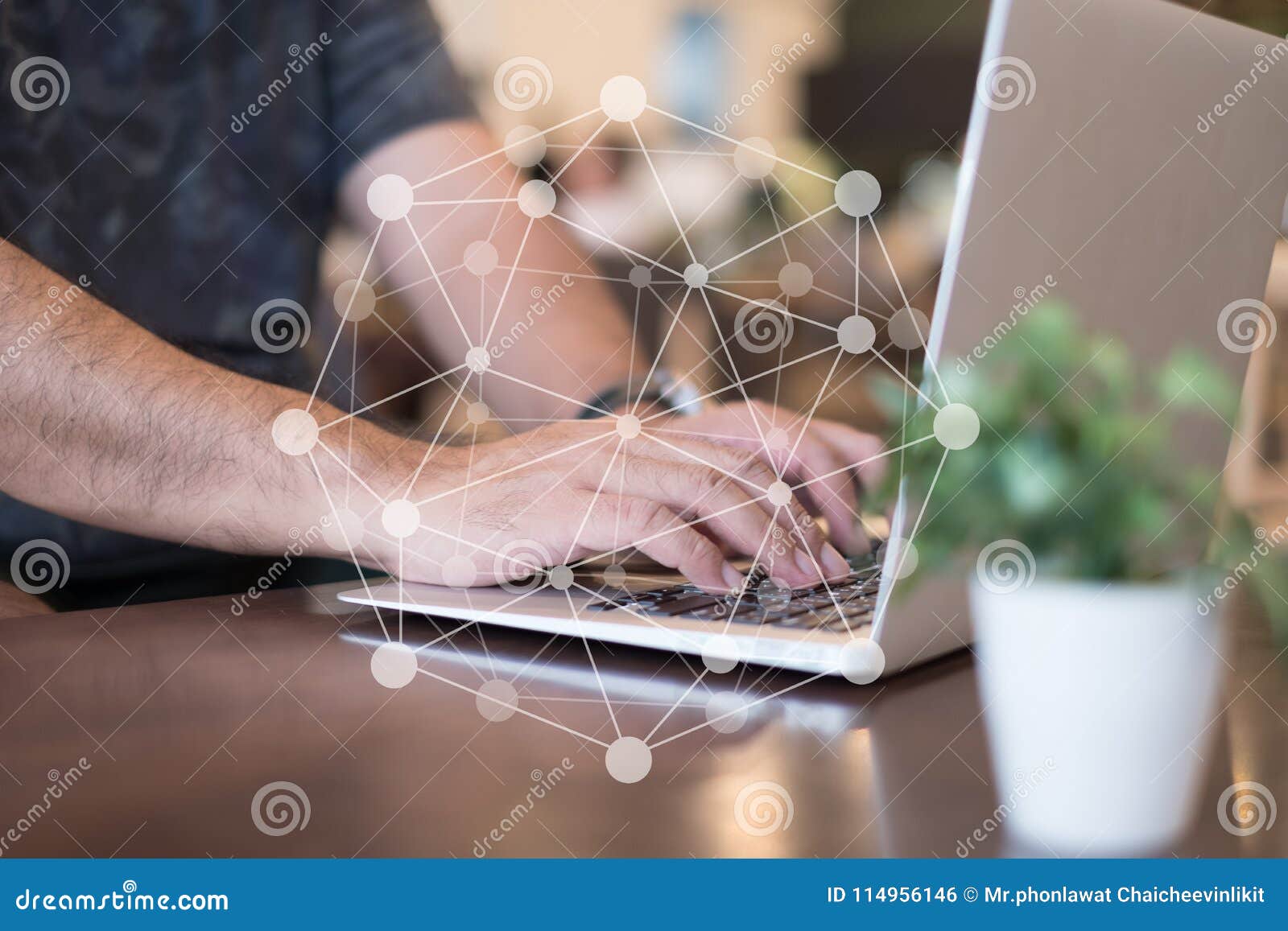 Internet of Things and Digital Network Stock Photo - Image of internet ...