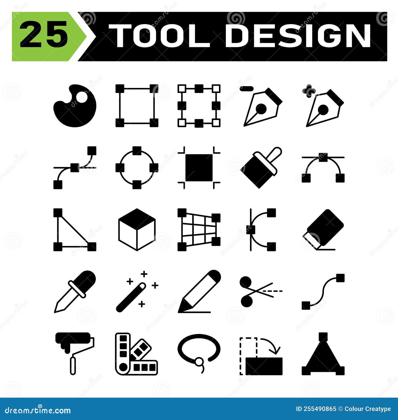 Internet of Things Icon Set Include Pathfinder, Shape, Tool, Design ...