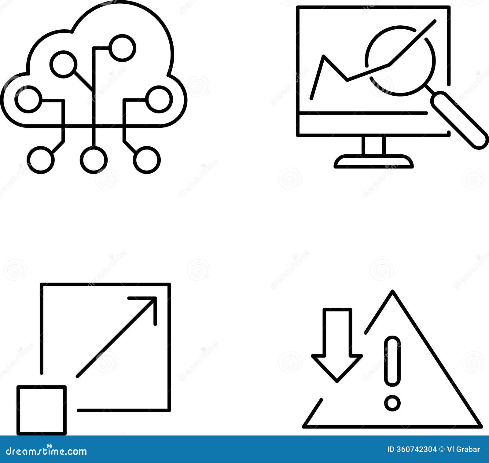 Internet of Things Icon Set. IOT Symbols Design. Smart Device. Industry ...