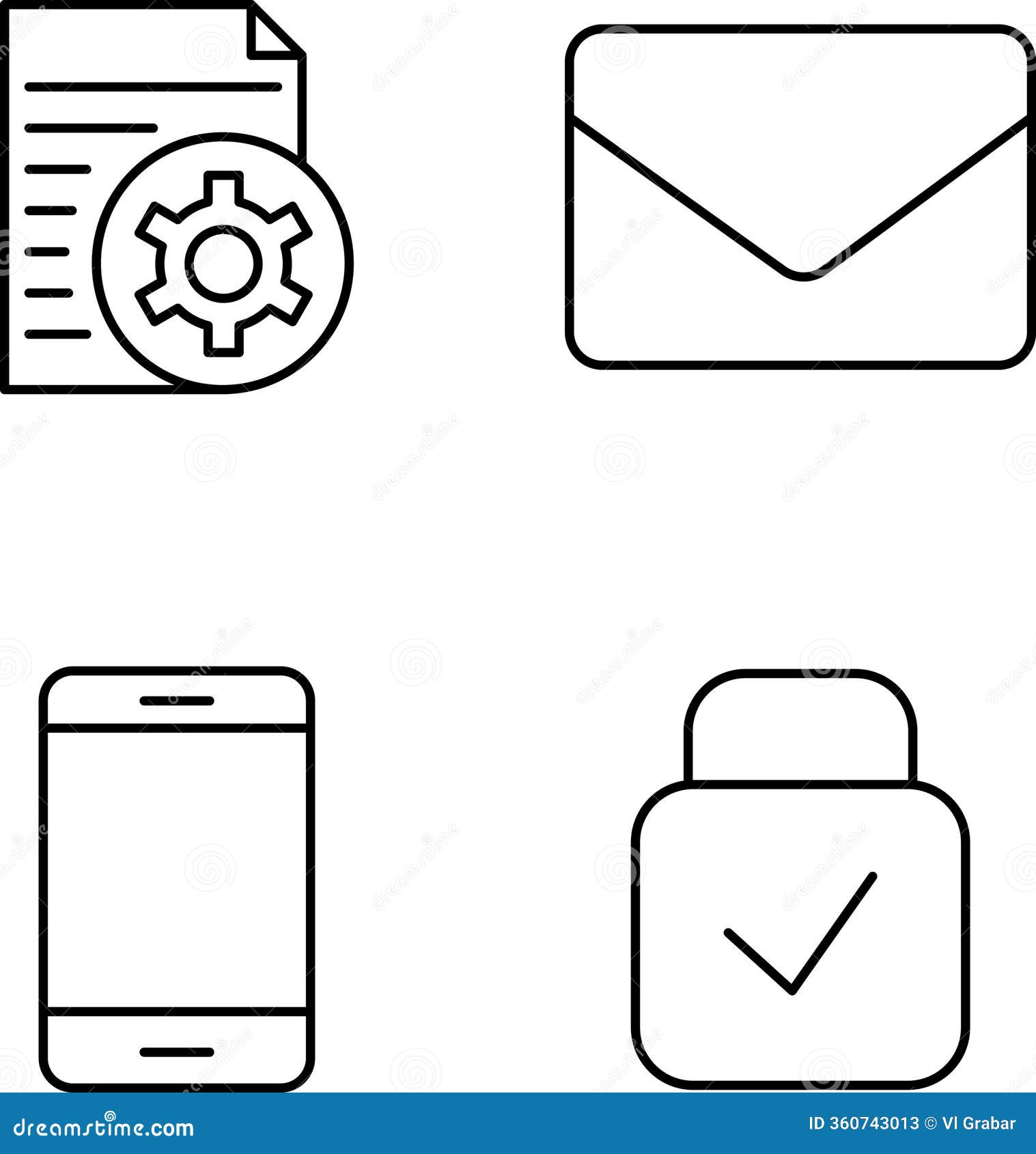 Internet of Things Icon Set. IOT Symbols Design. Smart Device. Industry ...