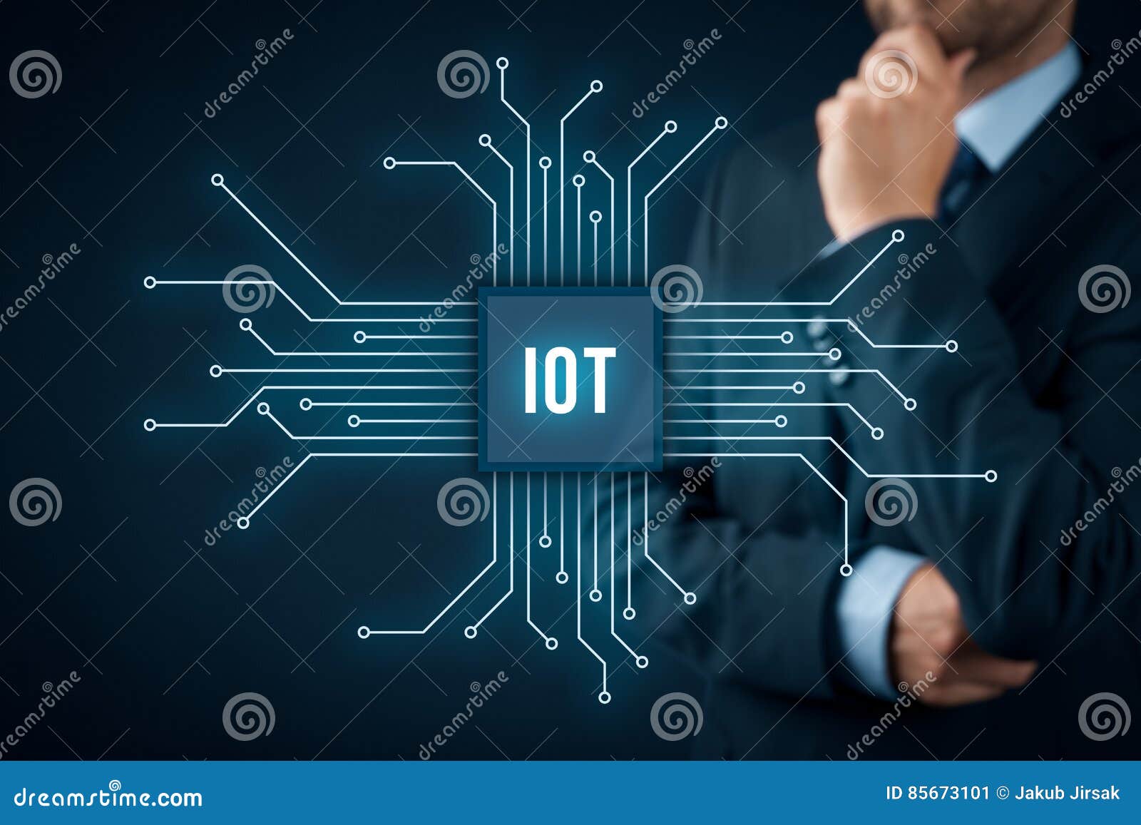 Internet of things IoT stock image. Image of solution - 85673101