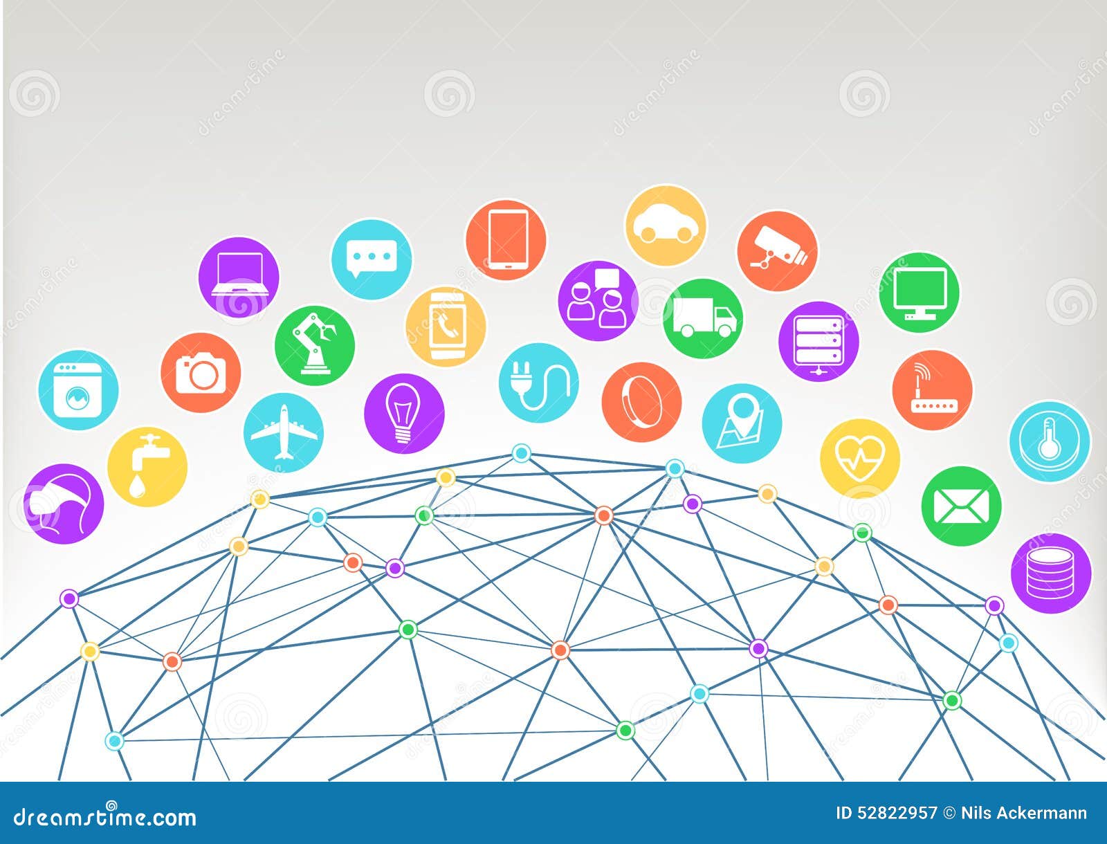 Internet of Things (Iot) Illustration Background. Icons / Symbols for ... Internet of Things (Iot) Illustration Background. Icons / Symbols for ...