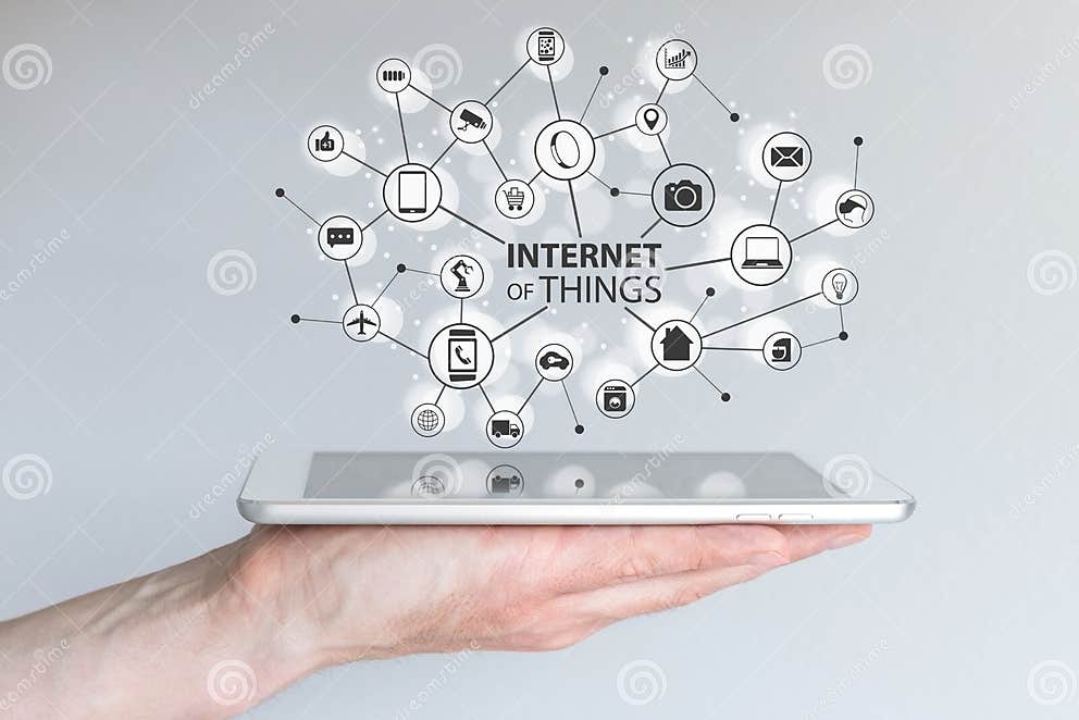 Internet of Things (IOT) and Mobile Computing Concept. Network of ...