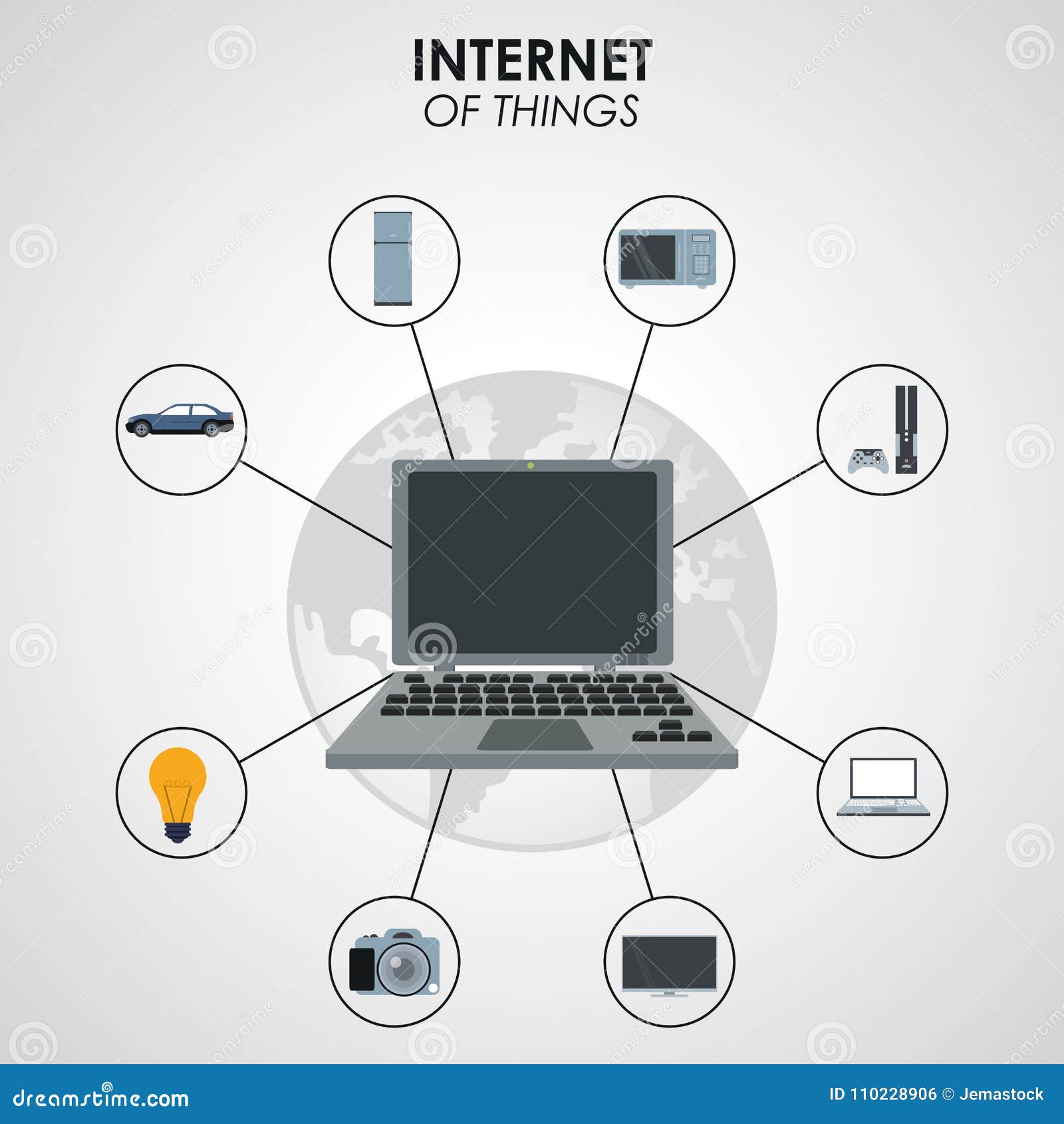 Internet Things Laptop Creativity Information System Technology Device ...