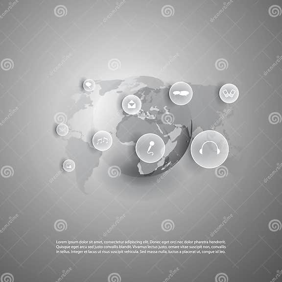 Internet of Things, Smart Devices, Cloud Computing Design Concept with ... Internet of Things, Smart Devices, Cloud Computing Design Concept with ...