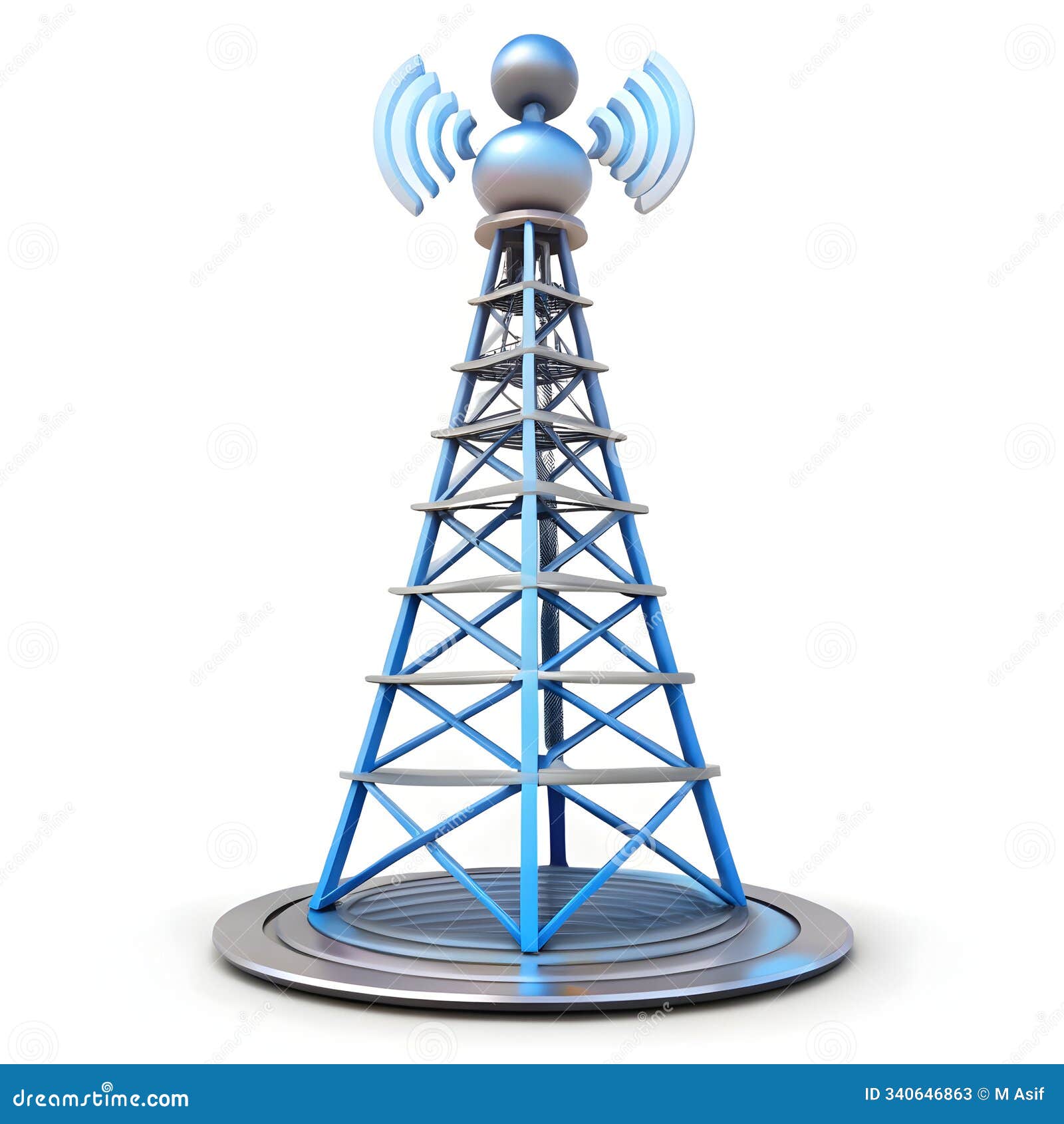 Internet Tower Technology Monoline Symbol Icon Logo For Graphic Design ...