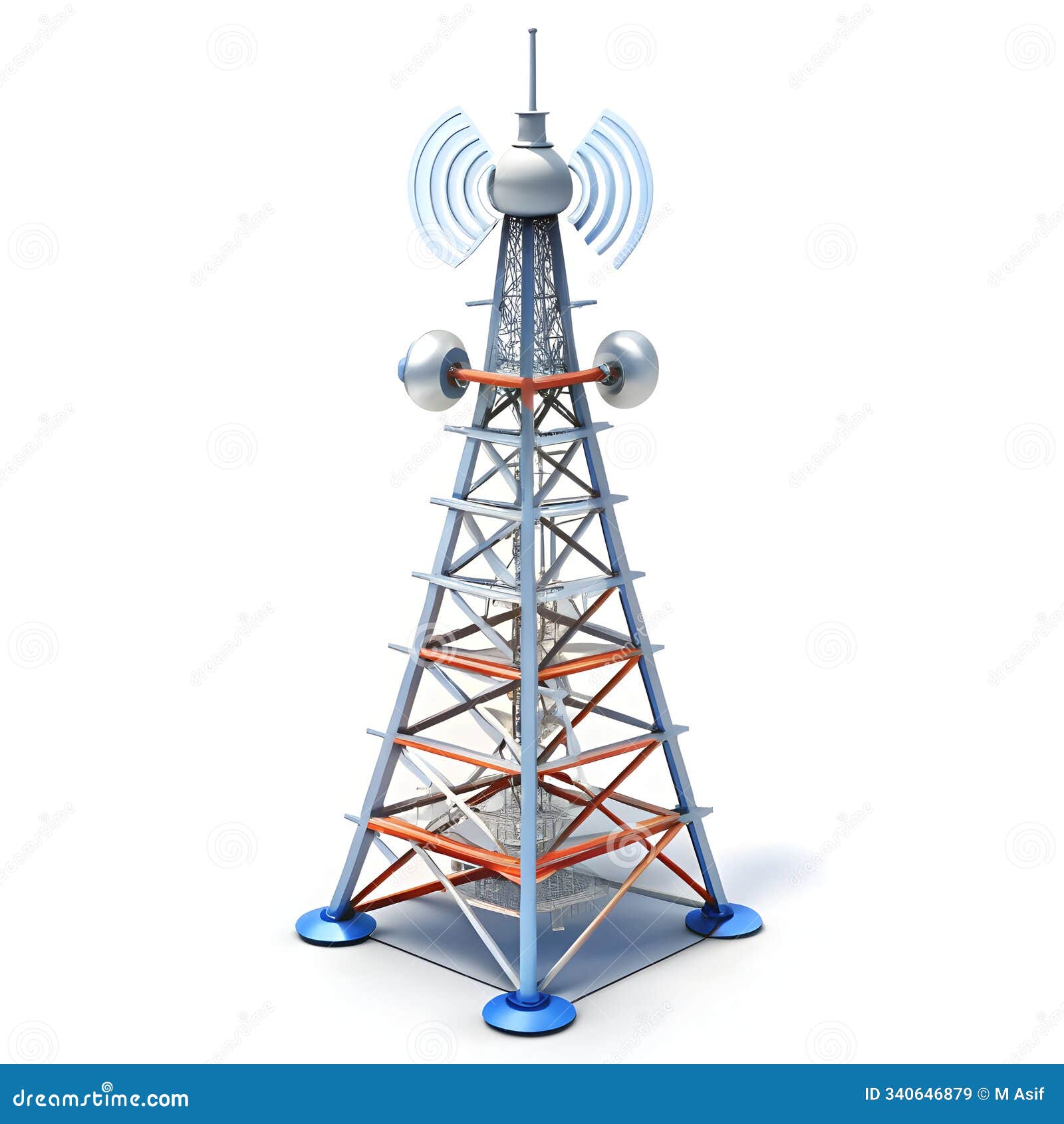Internet Tower Technology Monoline Symbol Icon Logo For Graphic Design ...