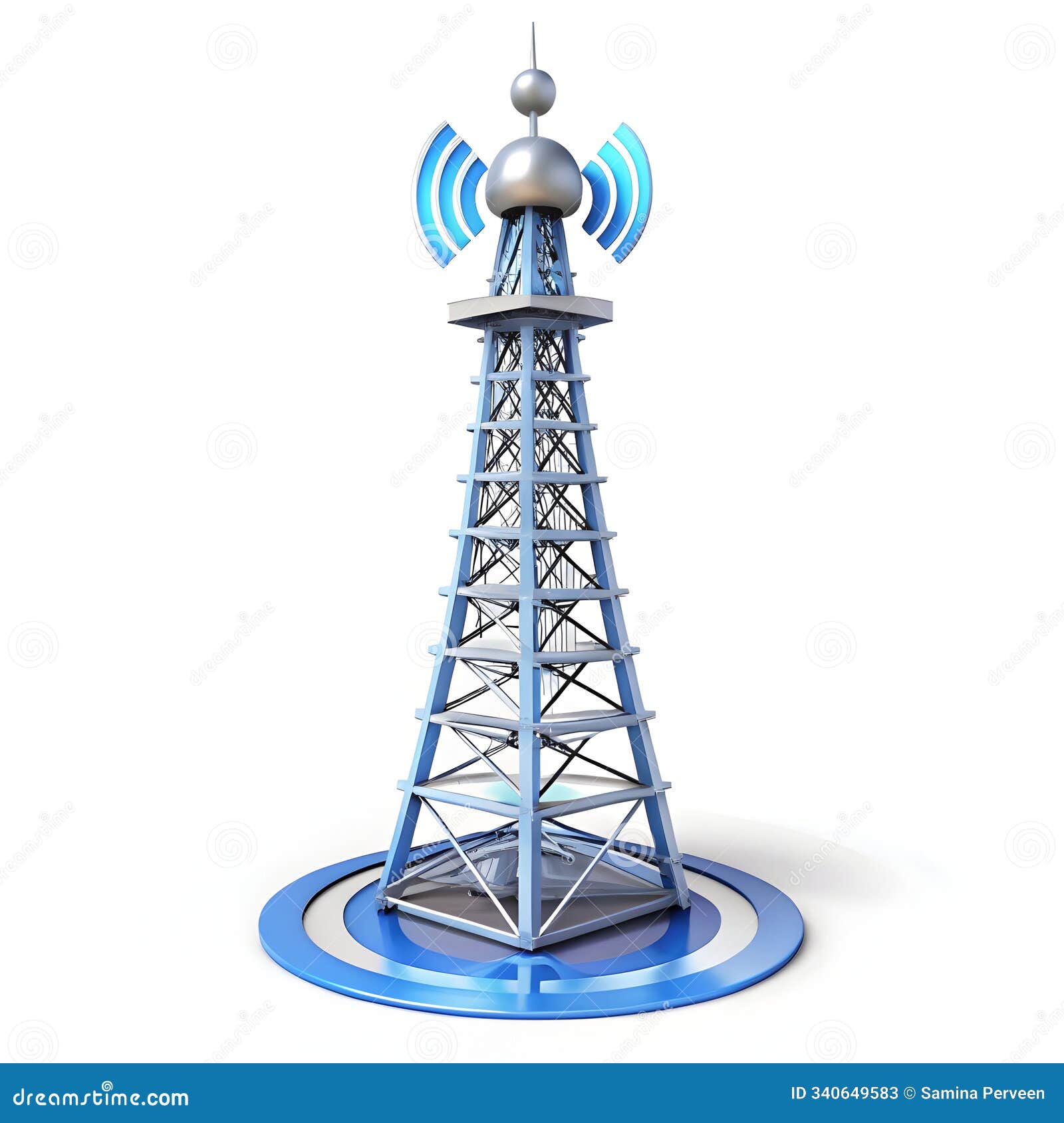 Internet Tower Technology Monoline Symbol Icon Logo For Graphic Design ...