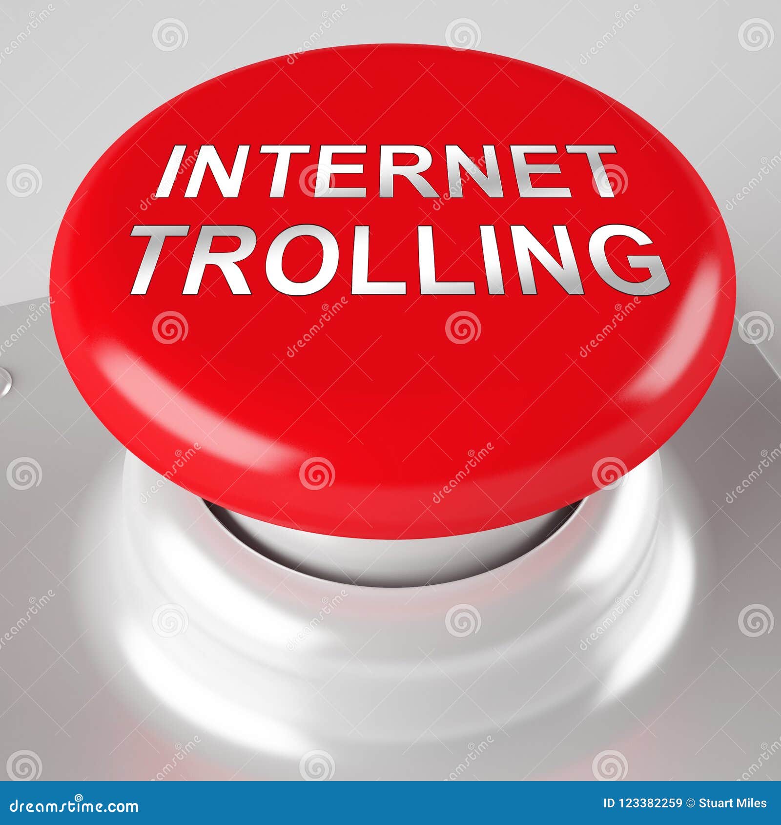 Internet Trolling, Digital Shaming, Cyberstalking Concept With Tiny ...