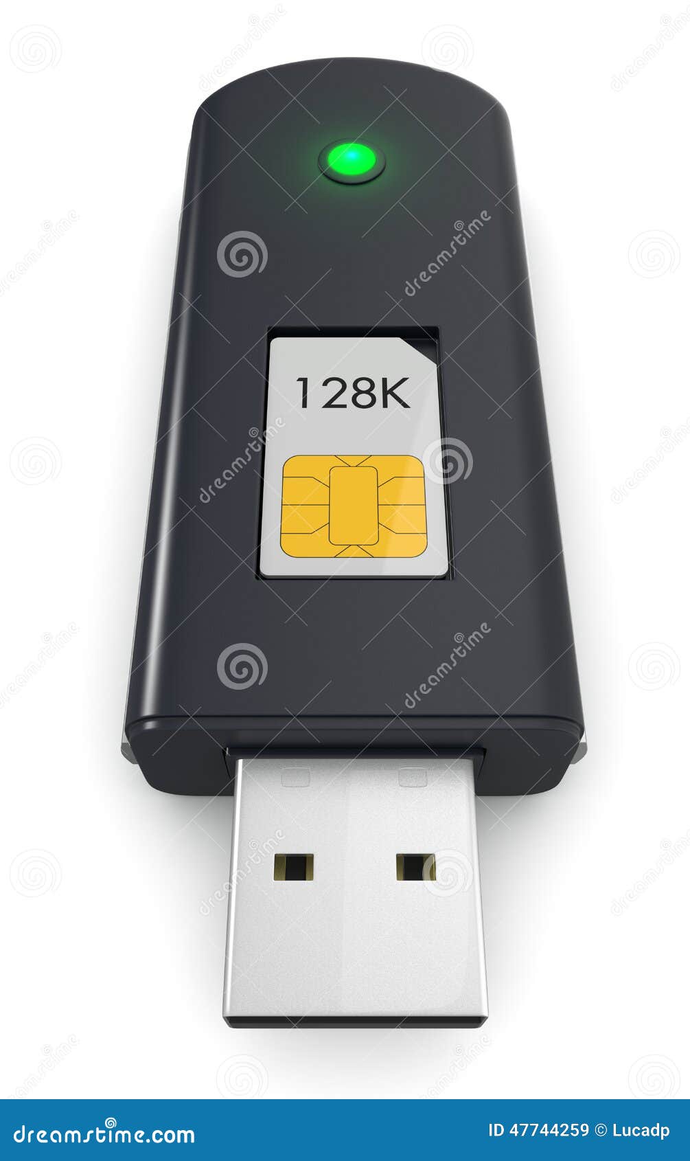 Internet usb key stock illustration. Illustration of render - 47744259