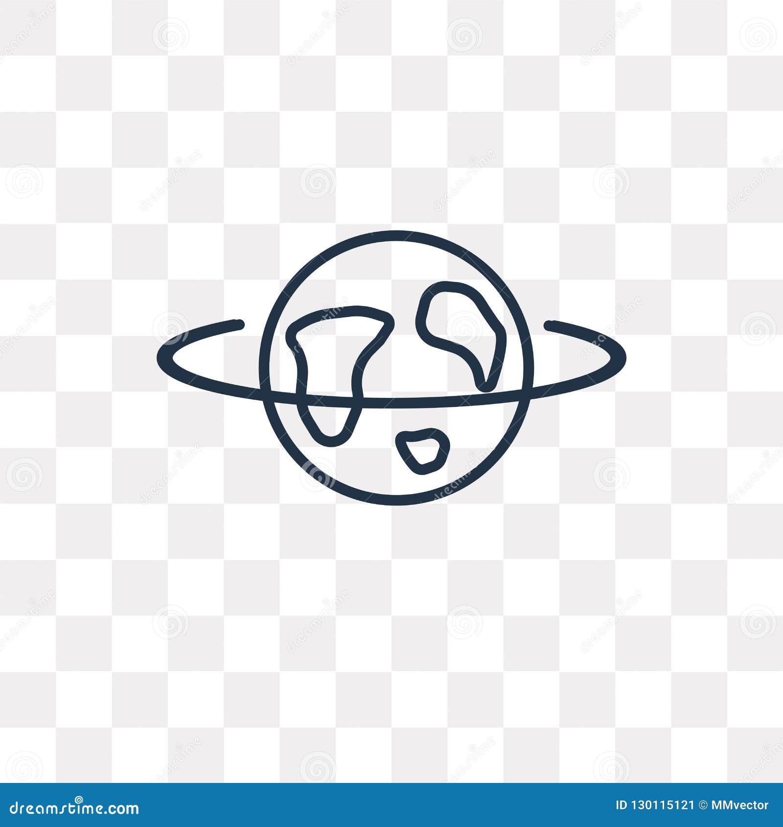 Internet Vector Icon Isolated on Transparent Background, Linear Stock ...