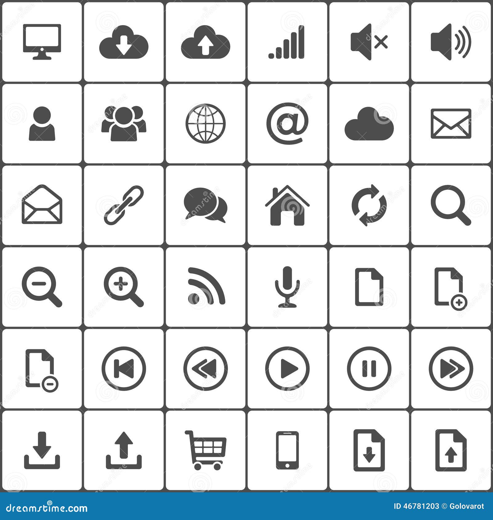 Internet Icon Vector Free Download