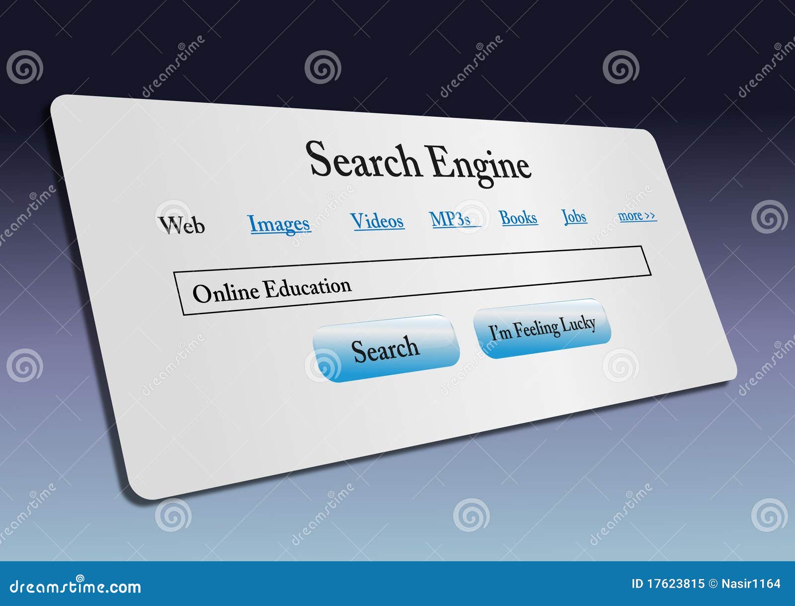Internet web search stock illustration. Illustration of design - 17623815