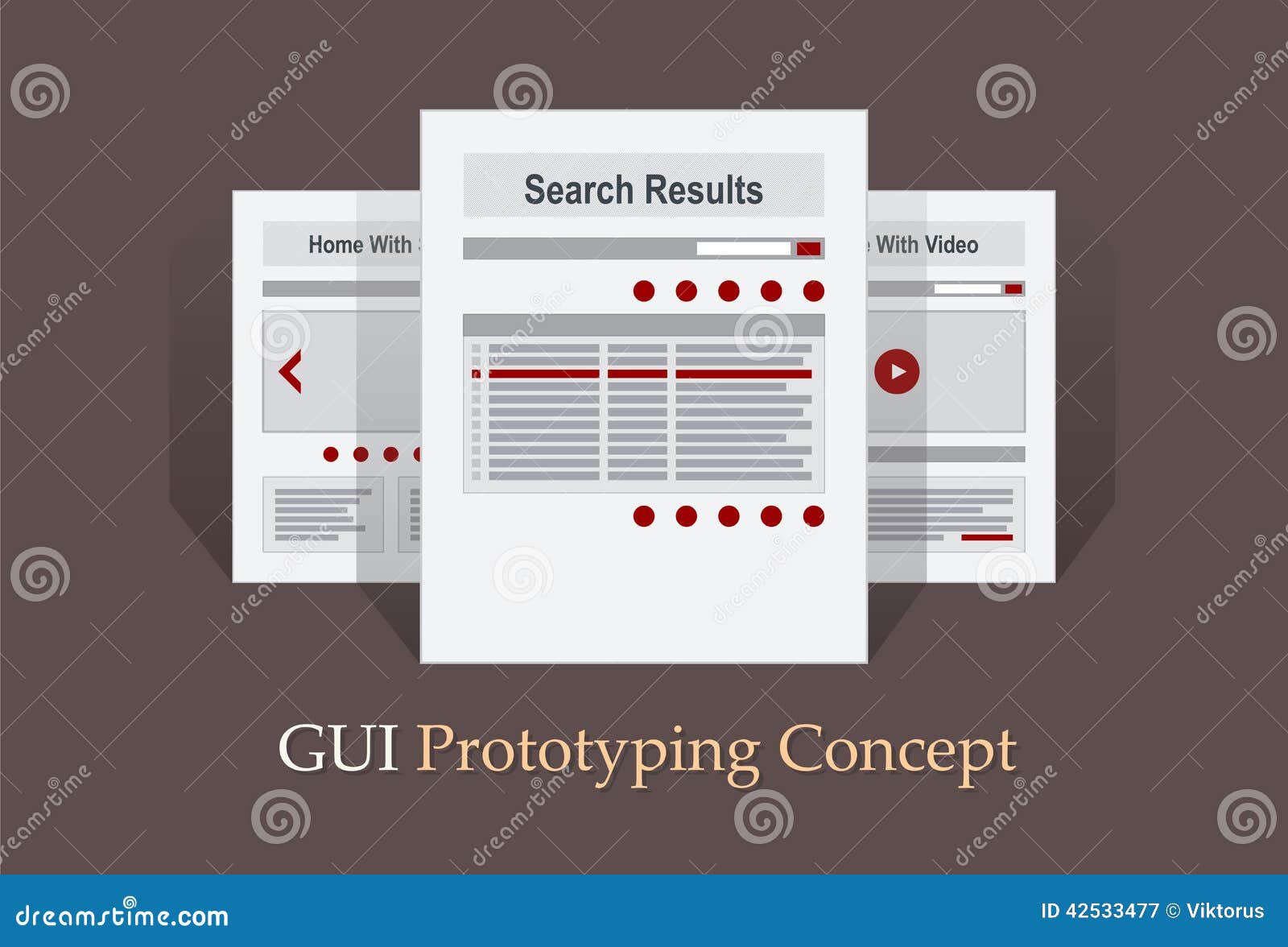 Internet Web Site Map Navigation Structure Prototype Vector Stock ...