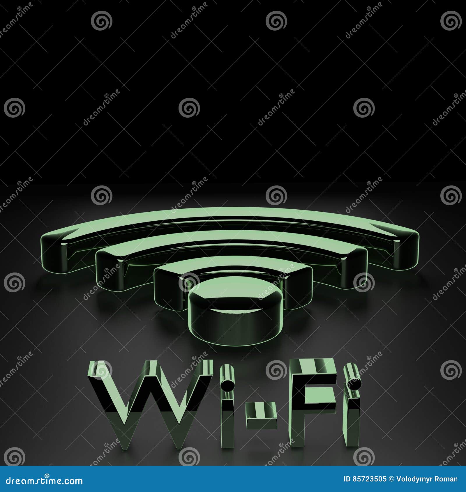 Internet wi-fi connection stock illustration. Illustration of internet ...