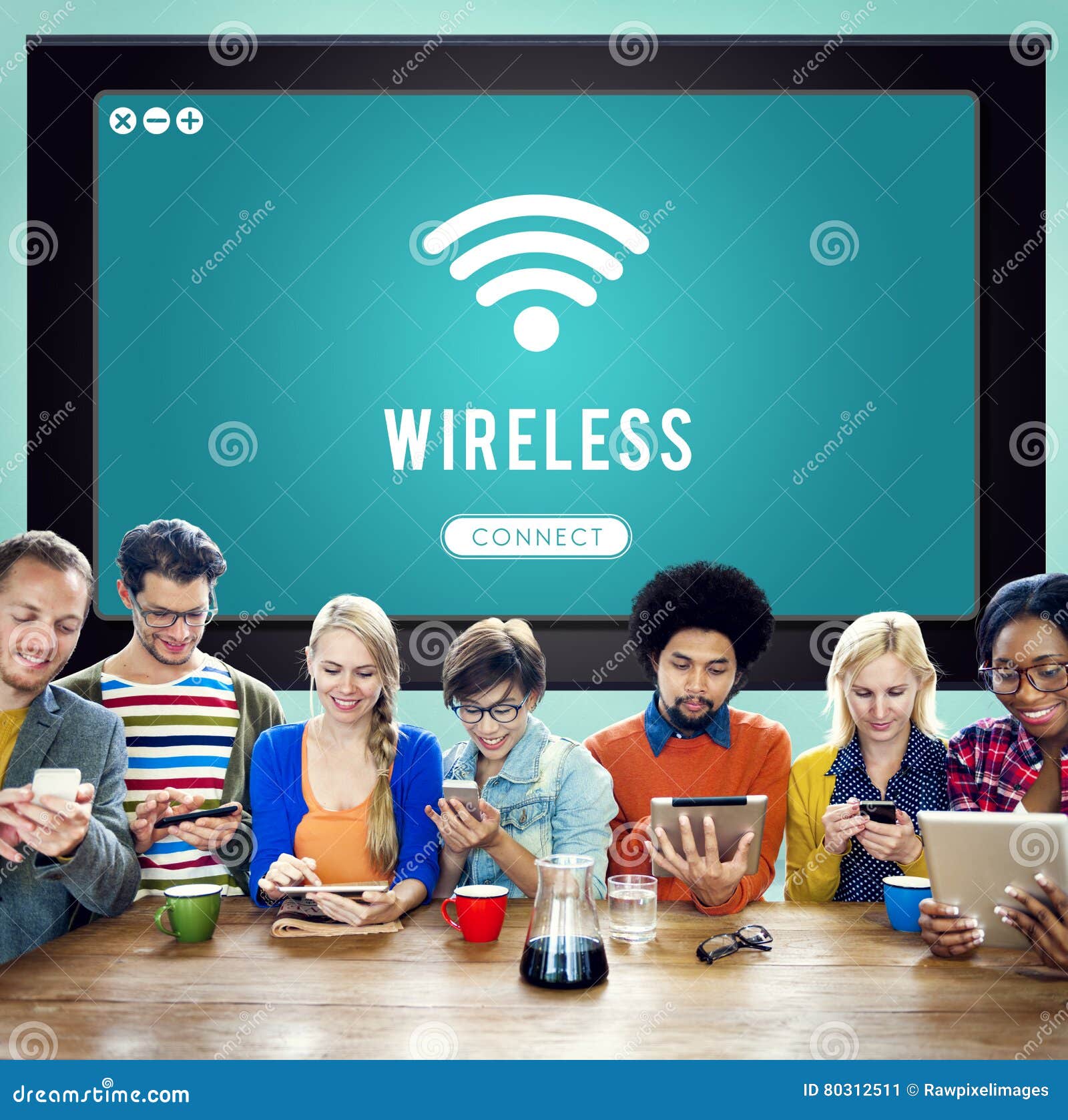 Internet Wifi Connection Access Hotspot Stock Image - Image of online ...
