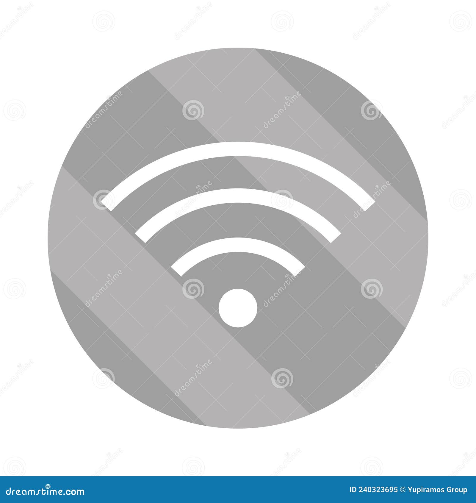 Internet wifi icon stock vector. Illustration of isolated - 240323695