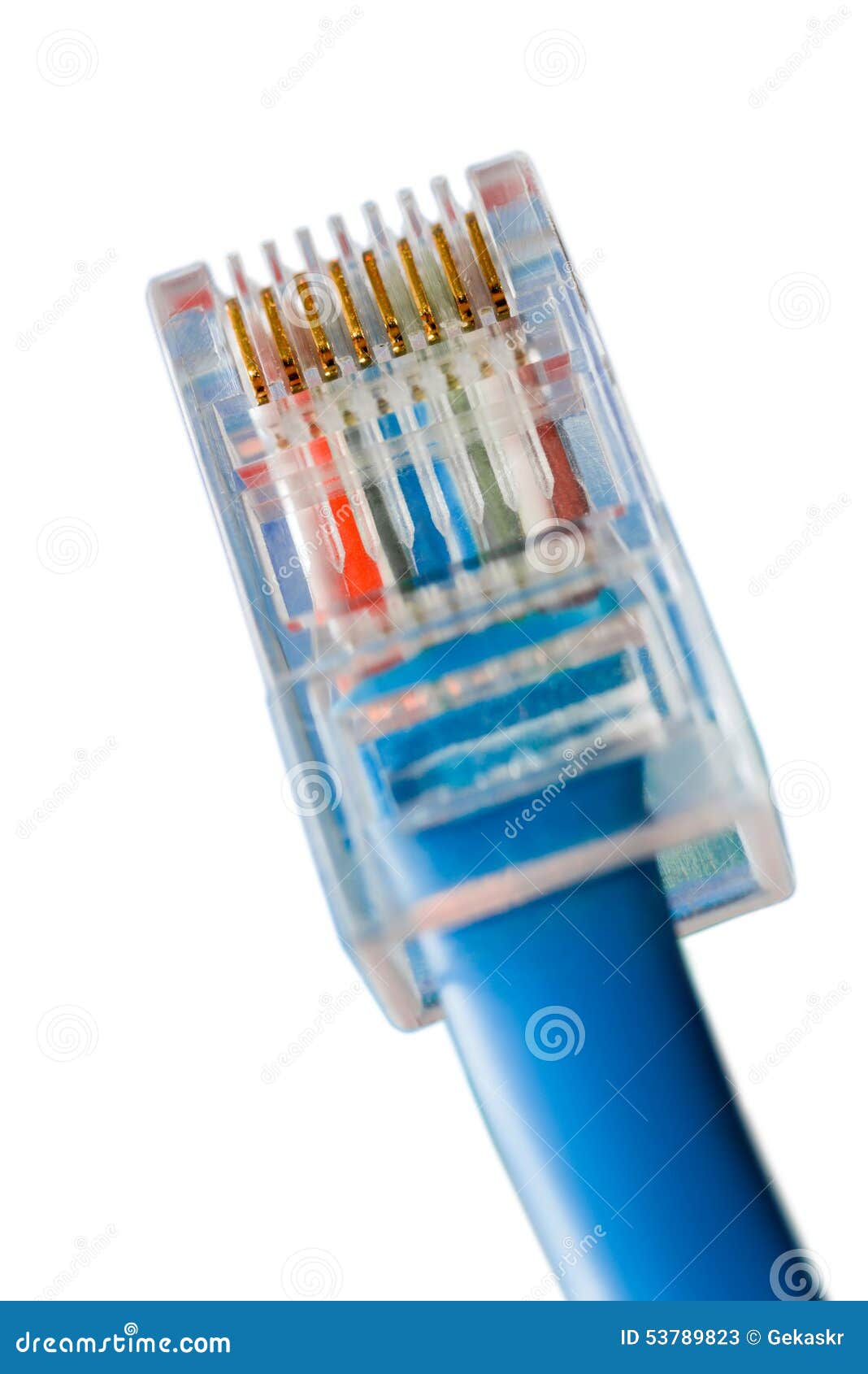 Internet Wire Cat6 Cat5. The Concept Of Connecting To An Internet ...