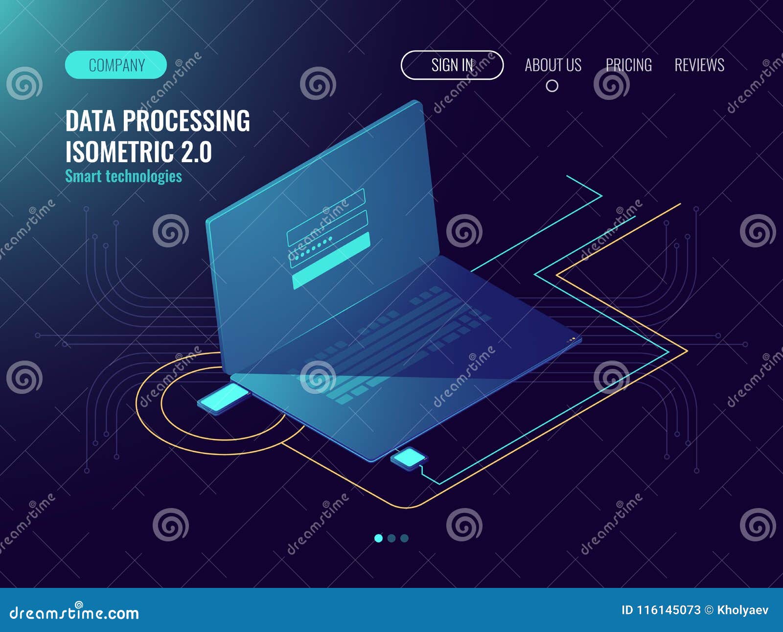 Internet Wireless Connection, Data Processing, Information Saving ...