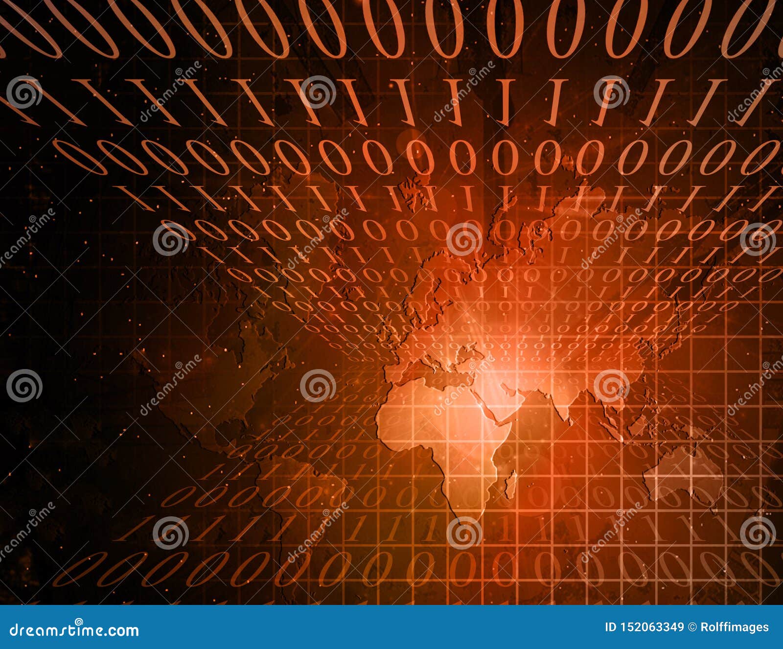 Internet World stock illustration. Illustration of earth - 152063349