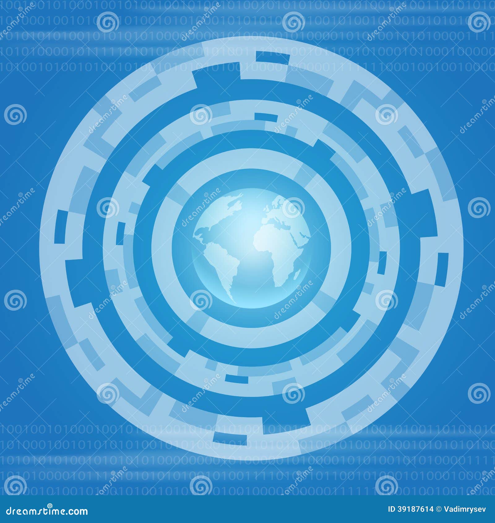 Internet and World symbol stock vector. Illustration of ball - 39187614