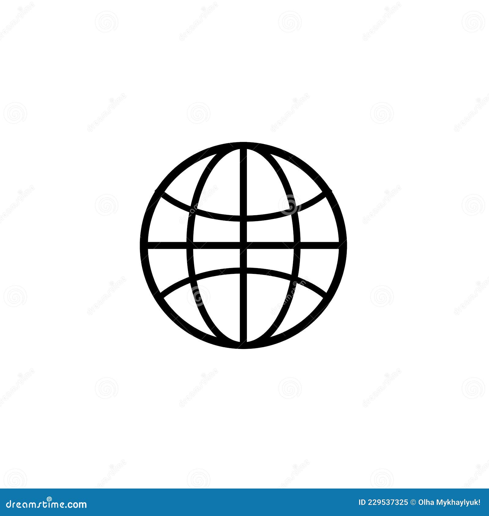 Internet World Vector Icon Www EPS 10 Stock Vector - Illustration of ...