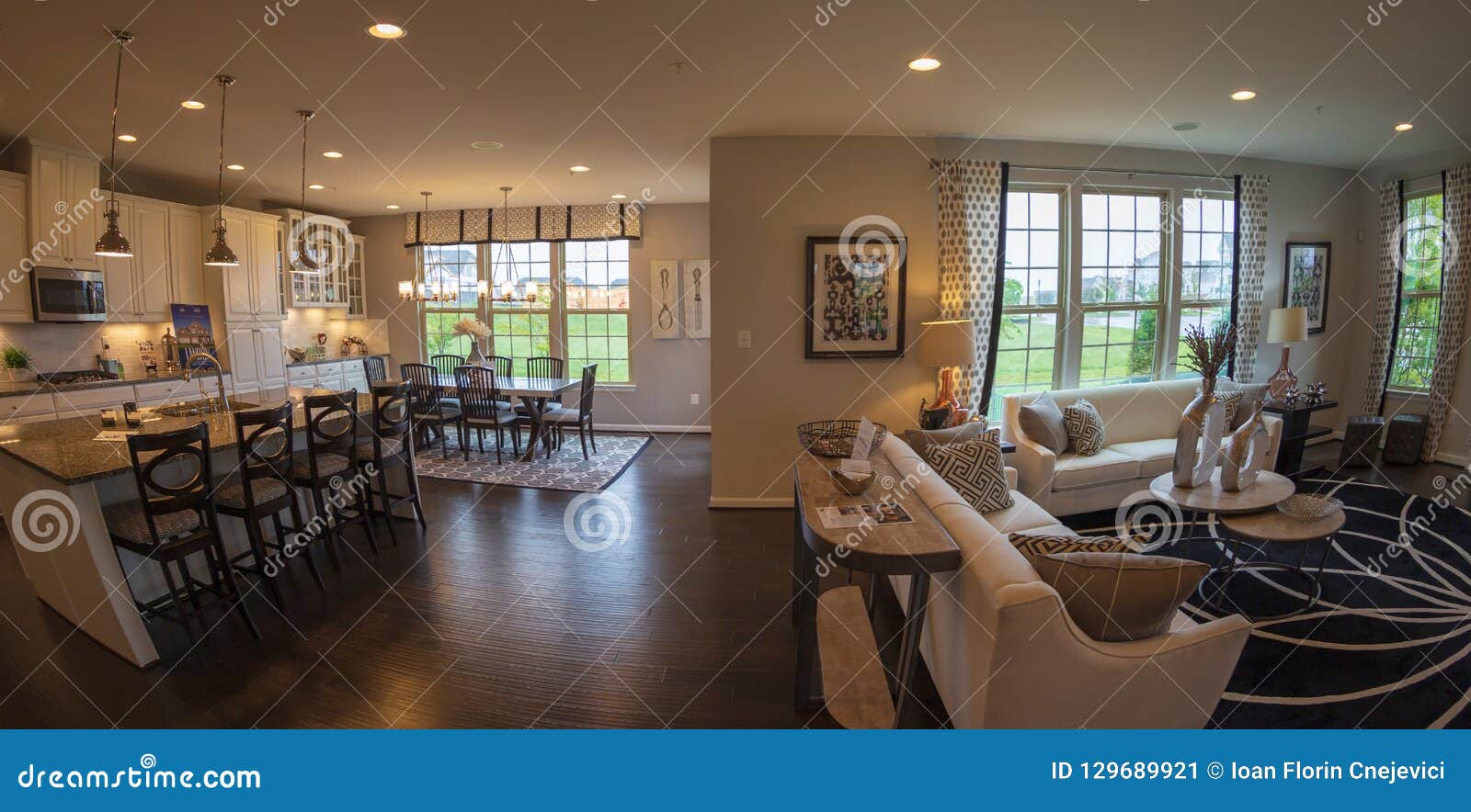 Interno Delle Case Americane in Maryland, U.S.a. Fotografia Editoriale ...