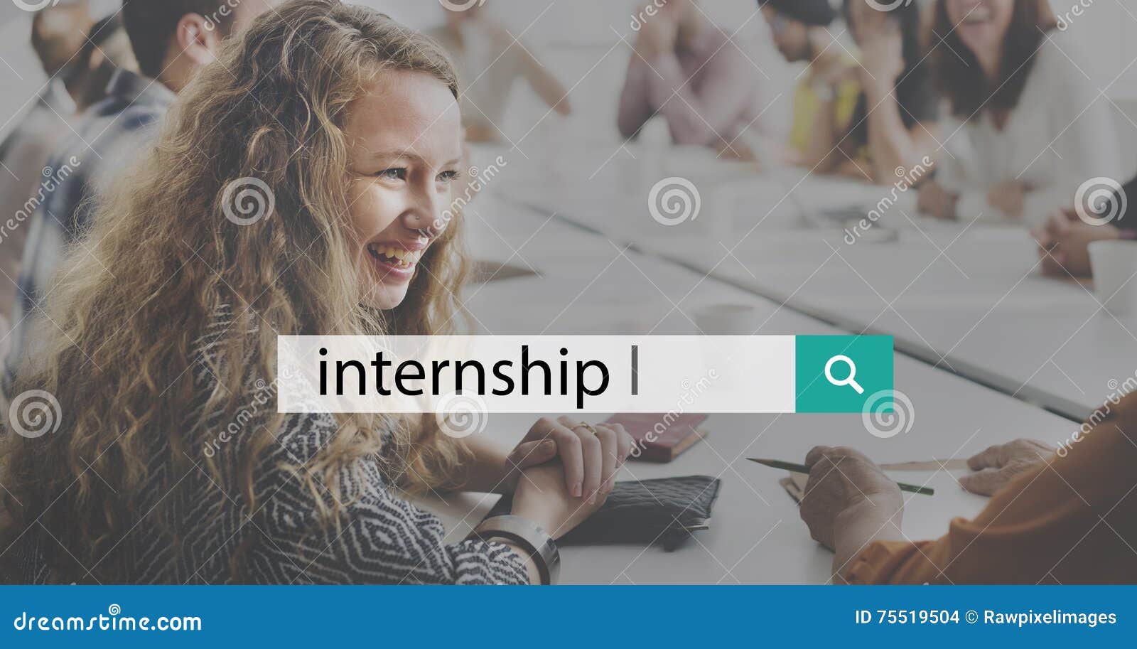 Internship Learning Career Preparation Concept Stock Photo - Image of ...