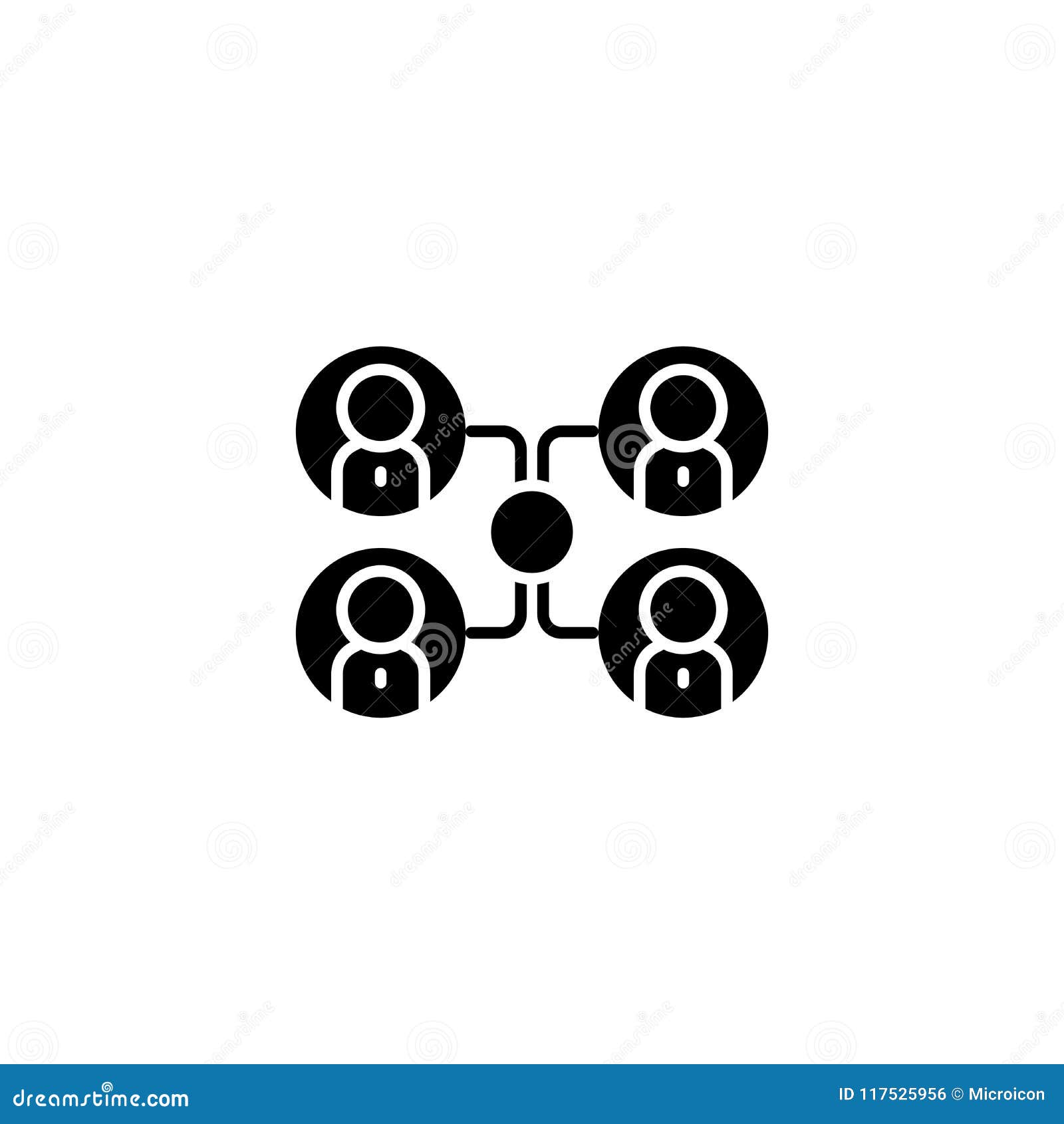 Interpersonal Communication Black Icon Concept. Interpersonal ...