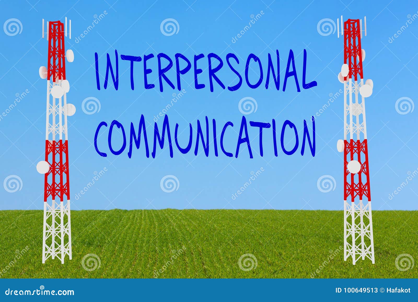 Interpersonal Communication Concept Stock Illustration - Illustration ...