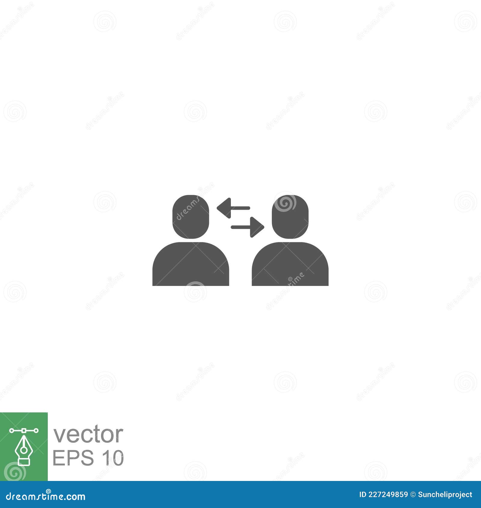 Interpersonal Relationship Icon, Acquaitance Skill. Close Care ...