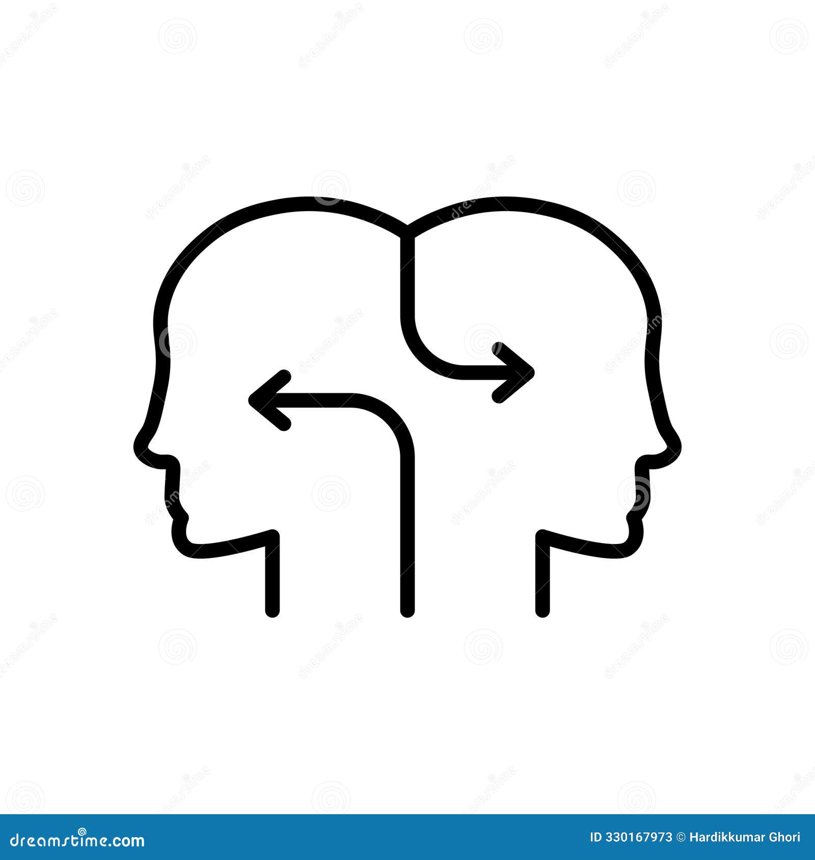 Interpersonal Relationship Icon Stock Vector - Illustration of skill ...