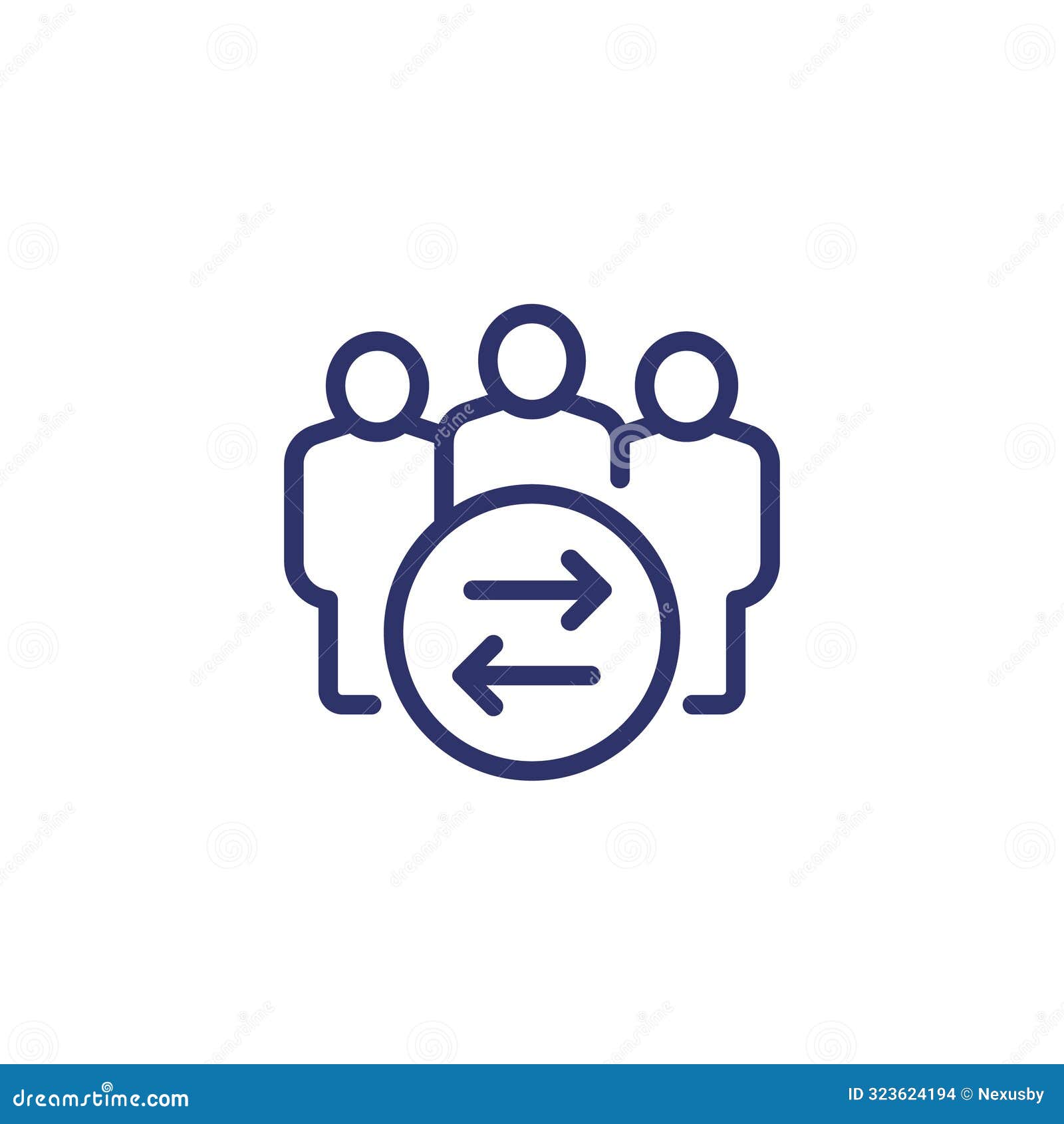 Interpersonal Relationship Or Communication Conflict Between Two Person ...