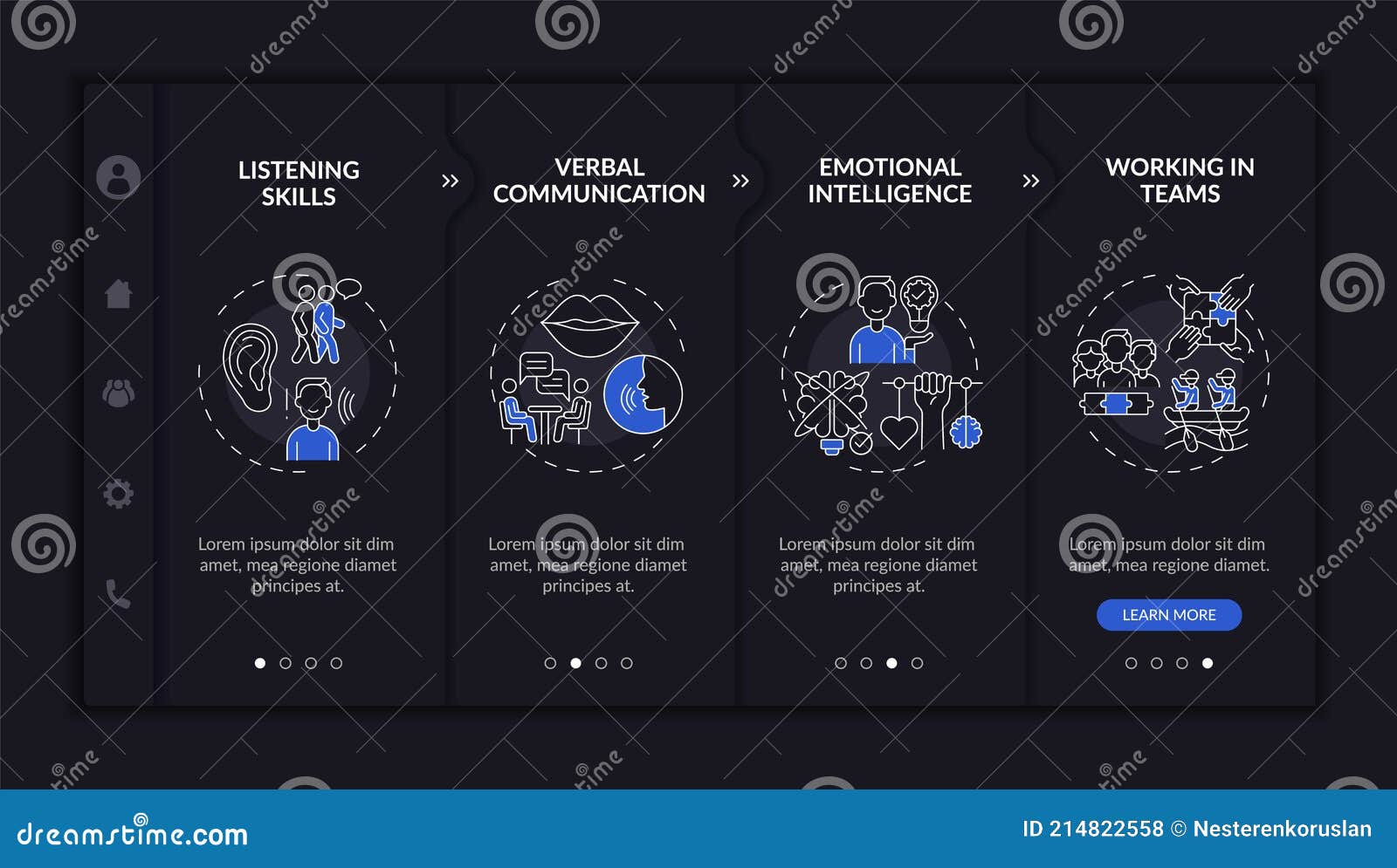 Interpersonal Skill Self Assessment Types Vector Infographic Template ...