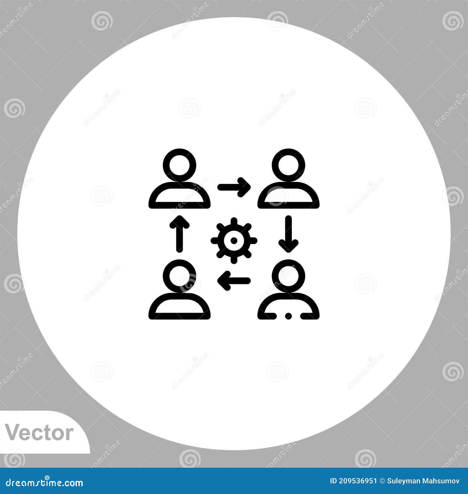 Interpersonal Vector Icon Sign Symbol Stock Illustration - Illustration ...