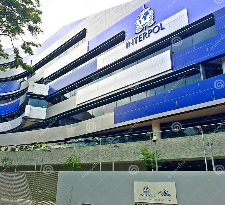 Interpol Building, Singapore Editorial Image - Image of police ... Interpol Building, Singapore Editorial Image - Image of police ...