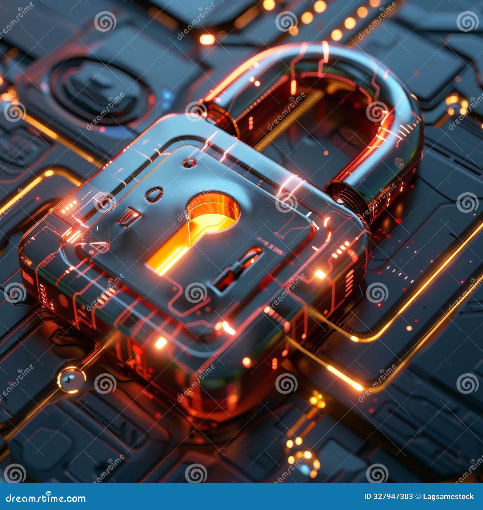 3D Animation Of Digital Rotating Brain Representing The Synapse Process ...