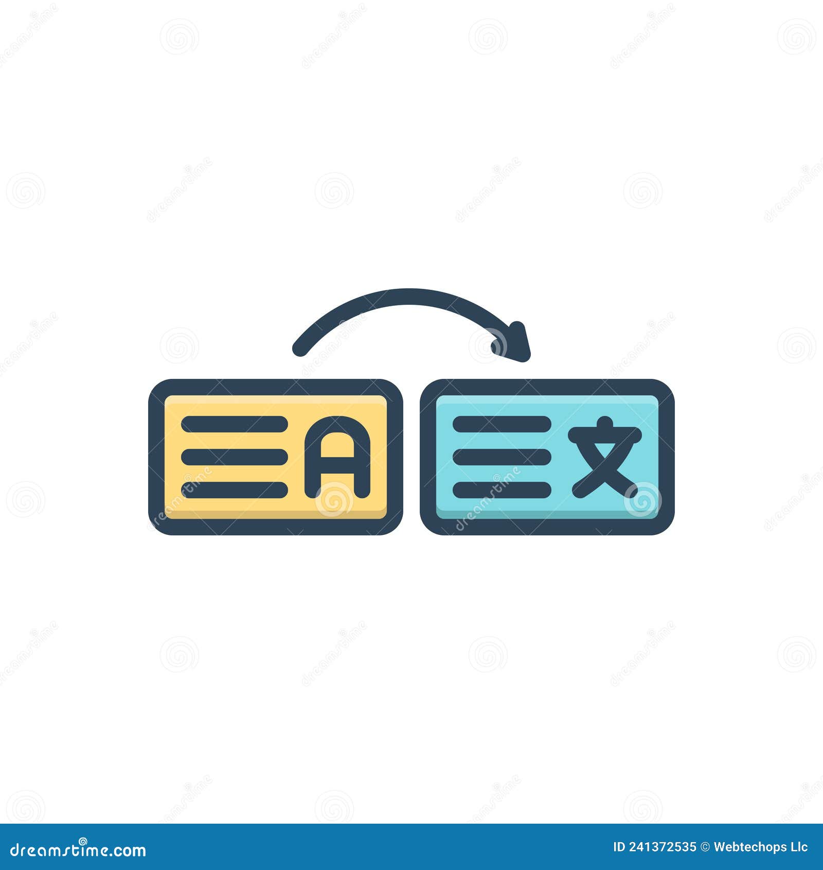 Color Illustration Icon for Interpret, Explain and Exhort Stock ...