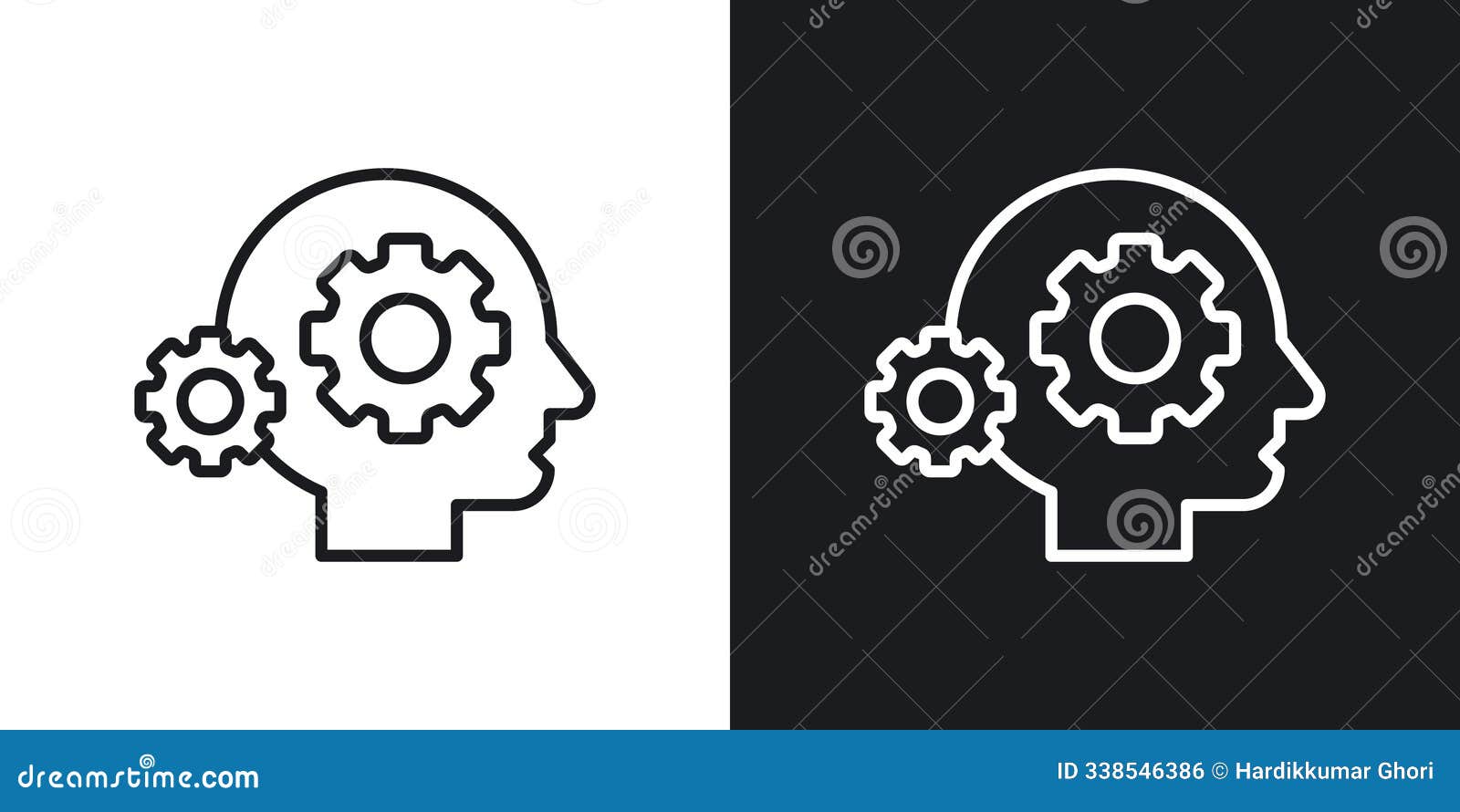 Interpretation icon stock vector. Illustration of thinking - 338546386