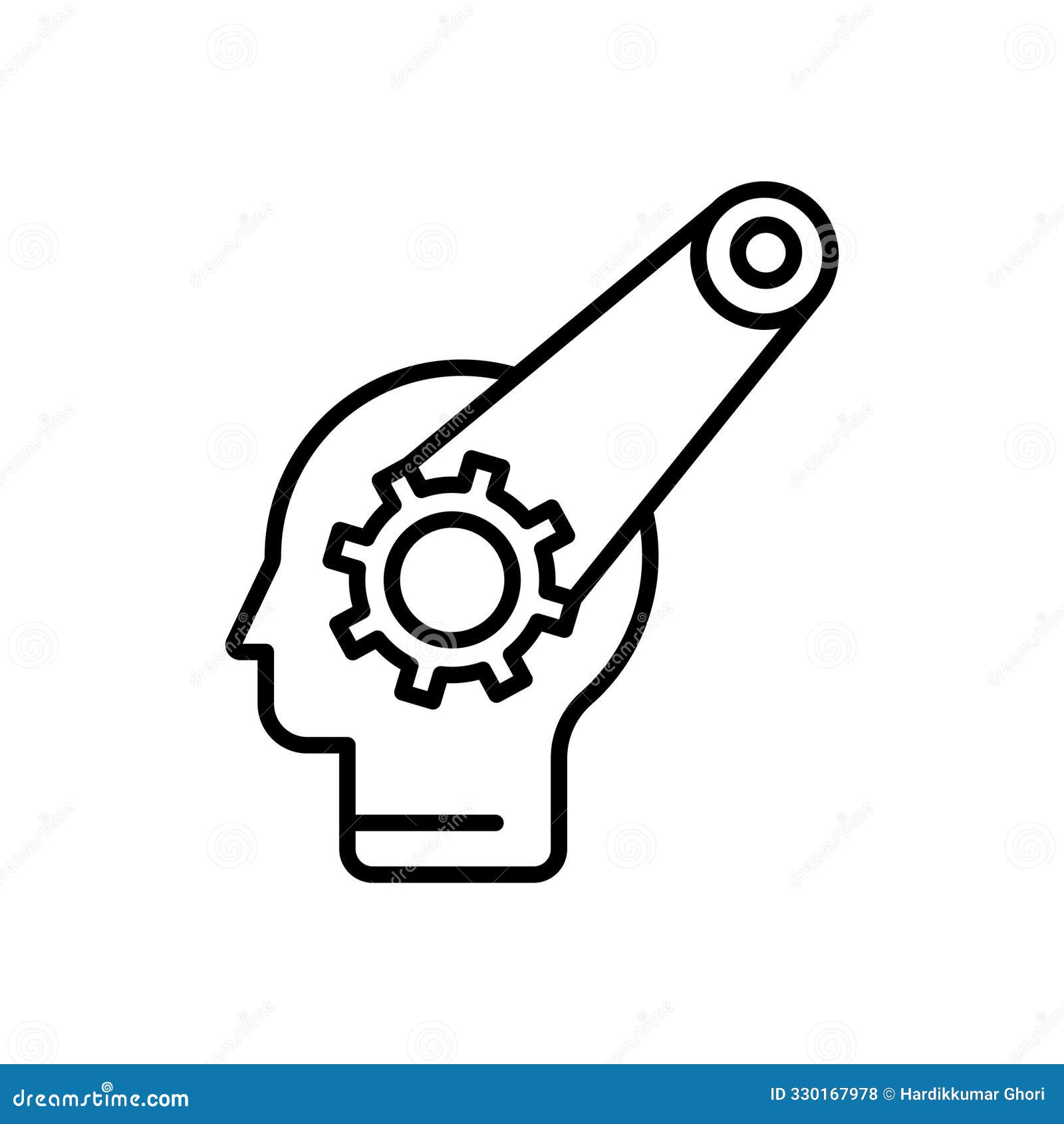 Interpretation Icon Set. Critical Data Analysis Vector Symbol In Black ...