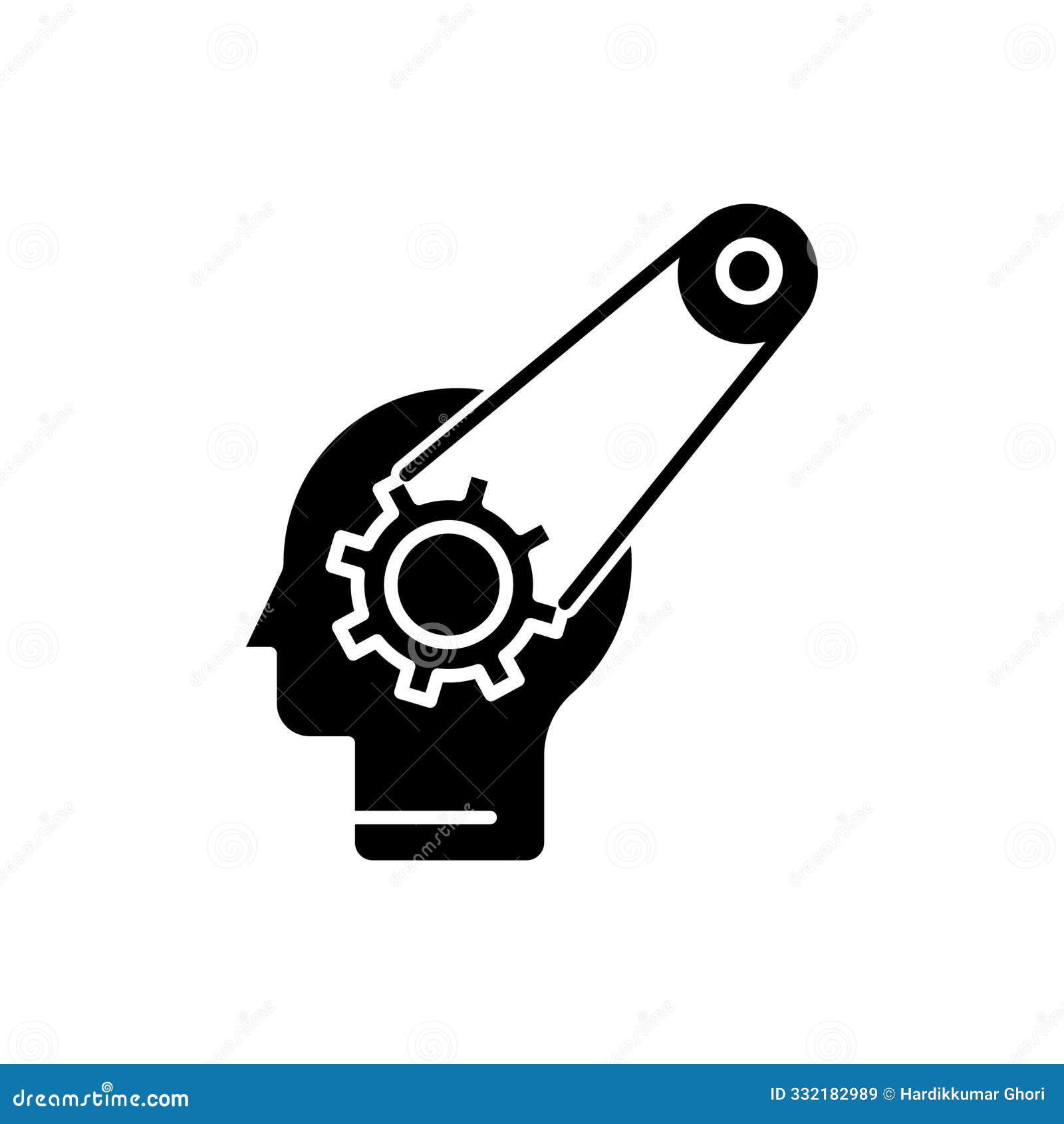 Interpretation Icon Set. Critical Data Analysis Vector Symbol In Black ...